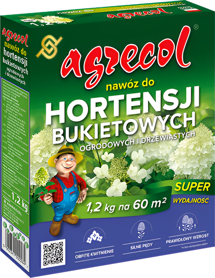 Nawóz do hortensji bukietowych 1,2 kg Agrecol - Bricomarche.pl