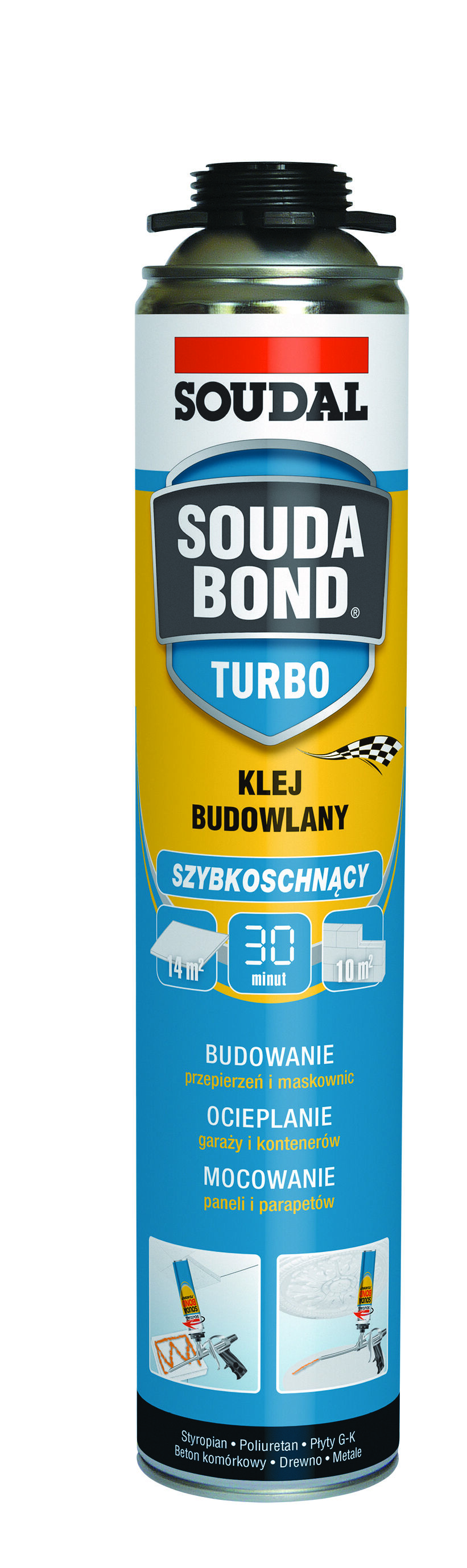 Klej budowlany Soudabond Easy Turbo 750 ml - Bricomarche.pl