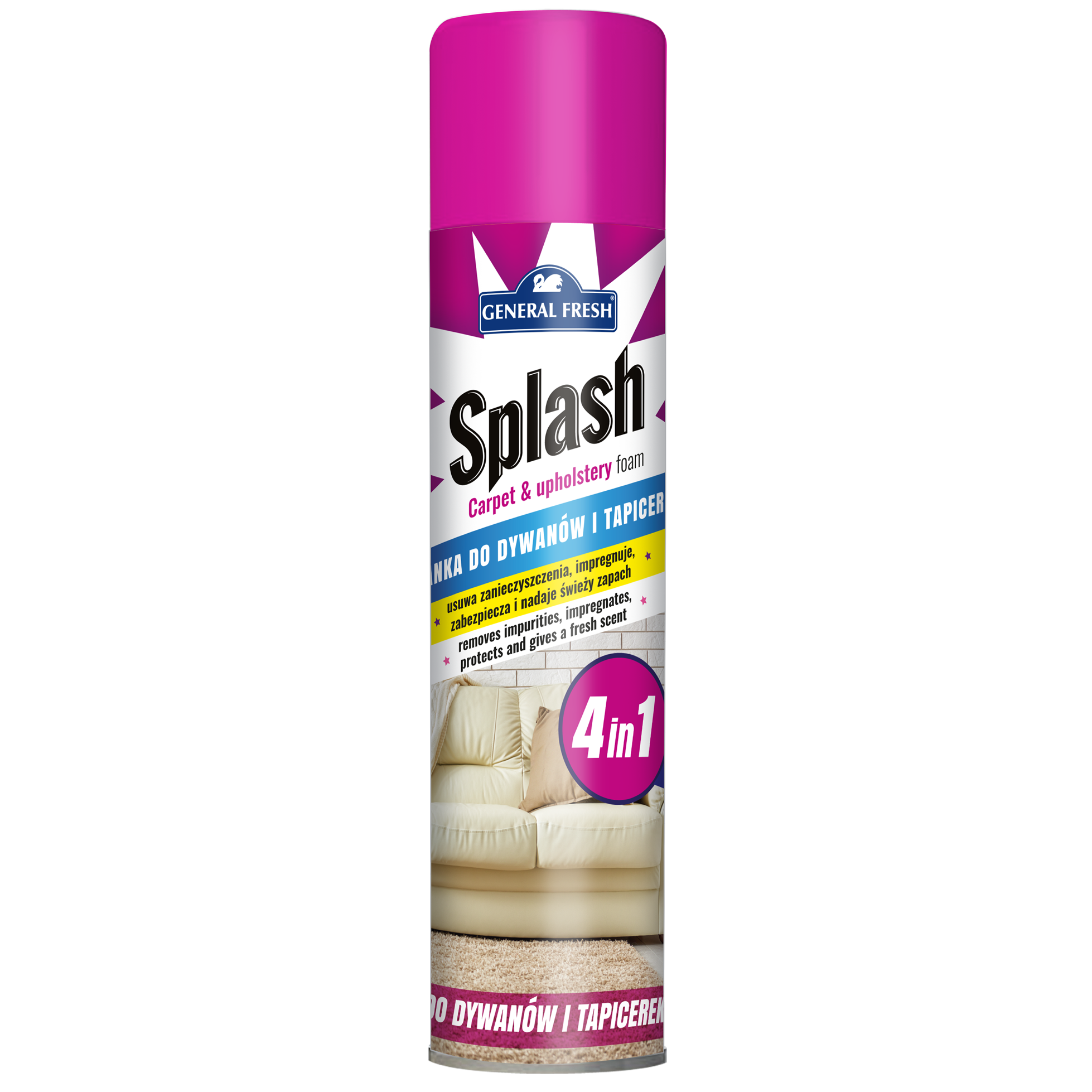 Pianka do dywanów i tapicerek Splash 300 ml - Bricomarche.pl