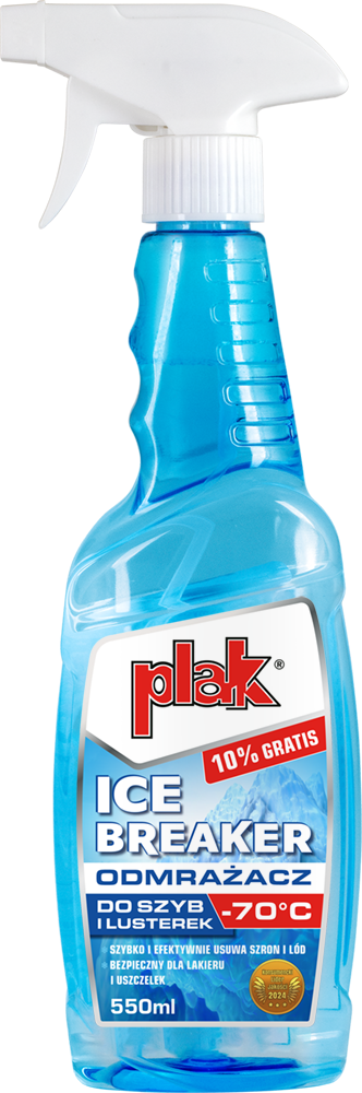 Odmrażacz do szyb i lusterek Ice Breaker 550 ml PLAK - Bricomarche.pl