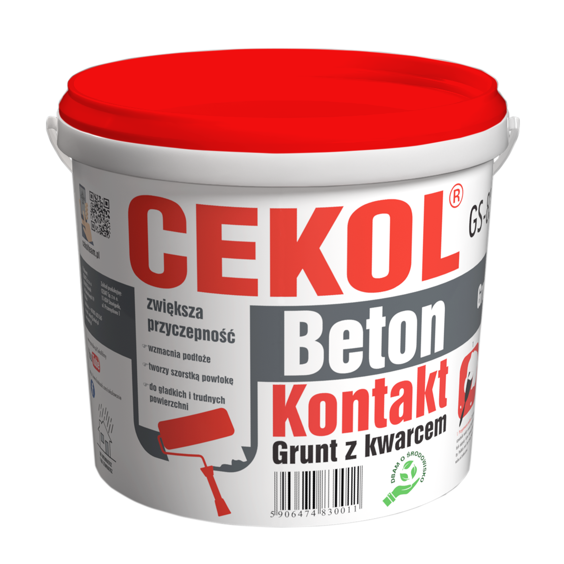 Preparat gruntujący GS-83 Beton Kontakt 1,5 kg CEKOL - Bricomarche.pl