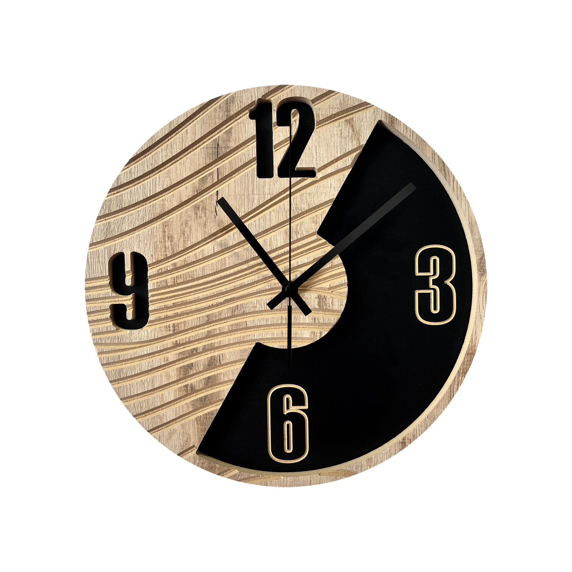 Zegar 3D Clock 36 cm CL103 RYAN - Bricomarche.pl