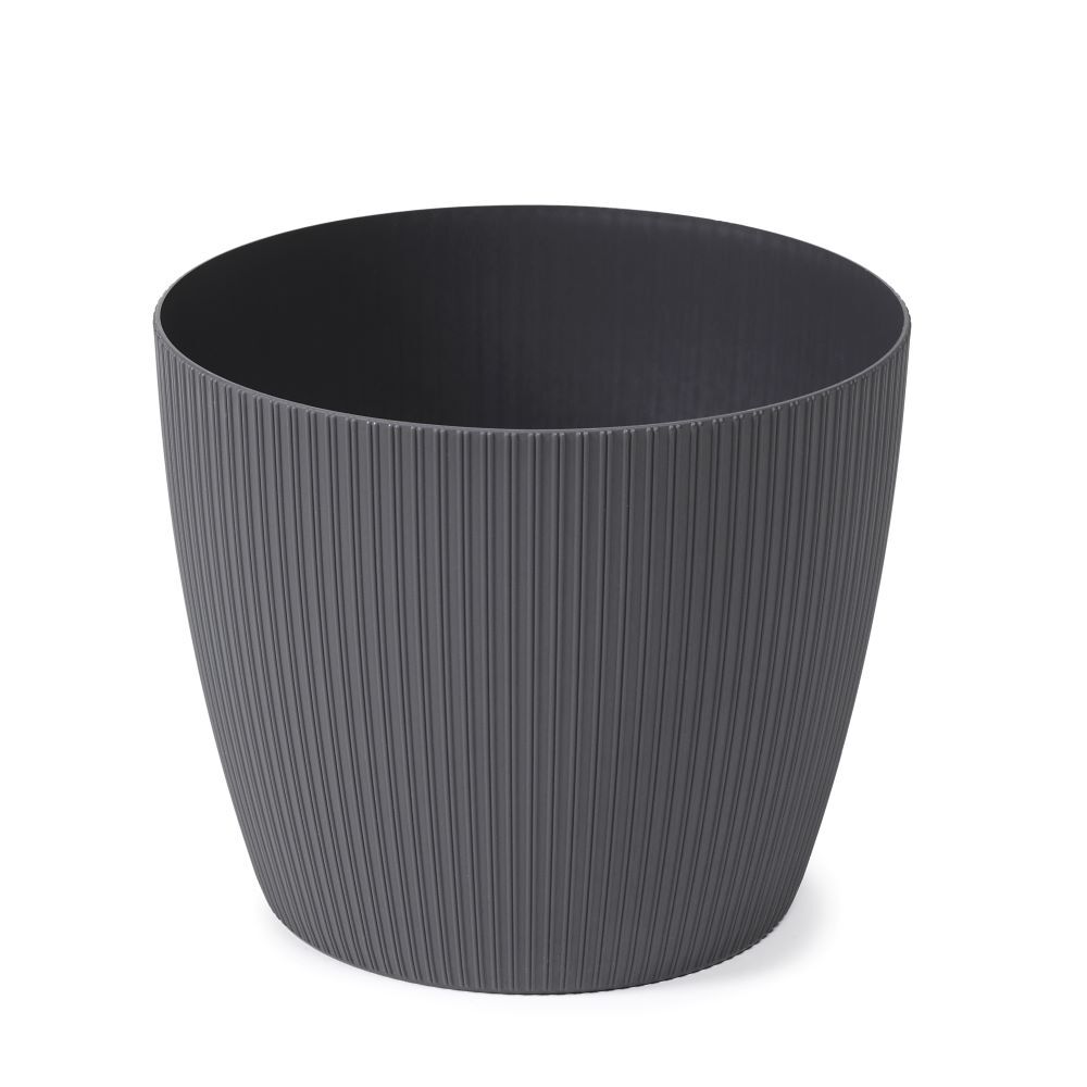 Donica Magnolia Jumper Eco Recycled 22 cm antarcytowy - Bricomarche.pl