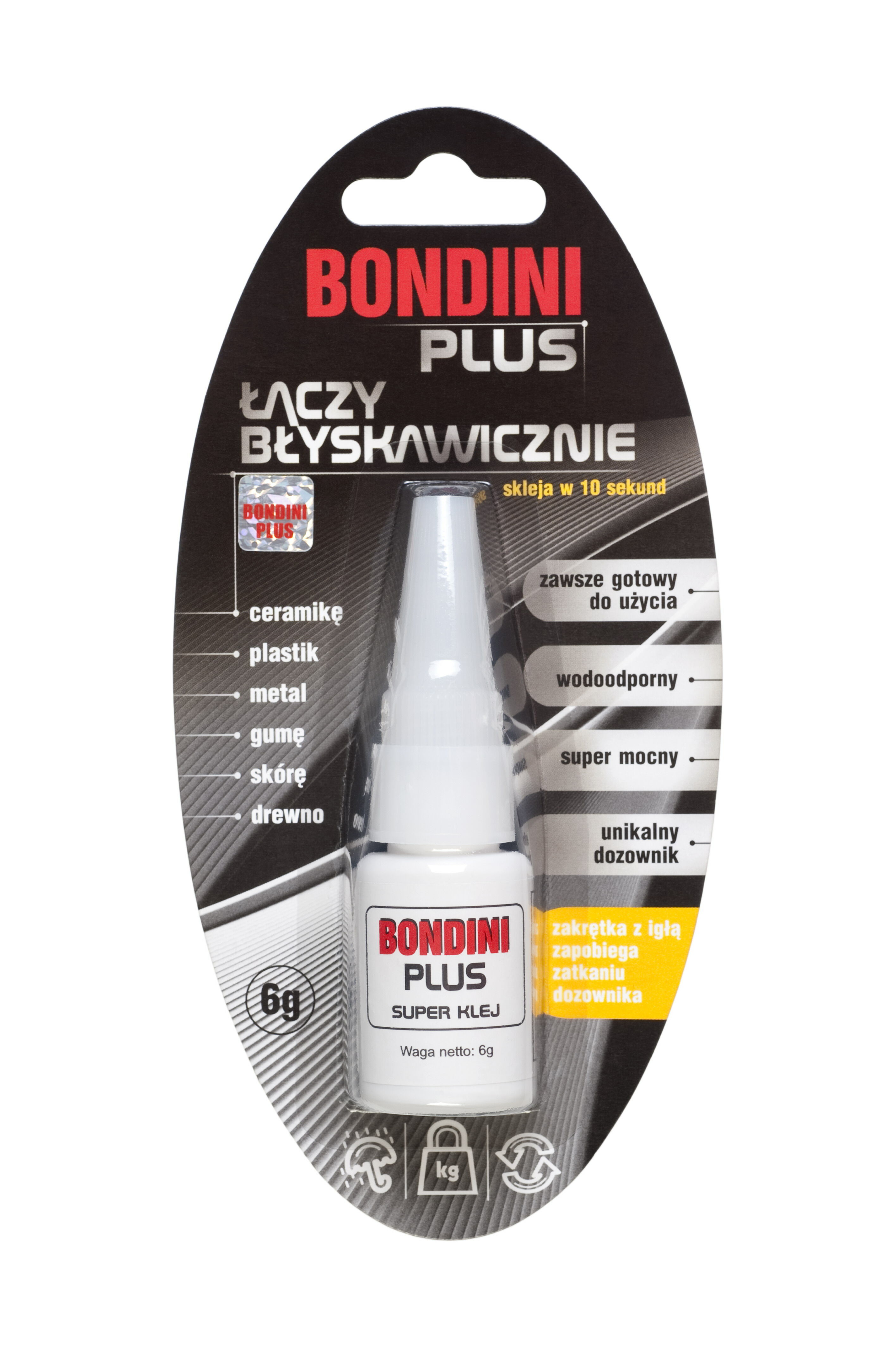 Klej Bondini Plus 6 g BONDINI - Bricomarche.pl