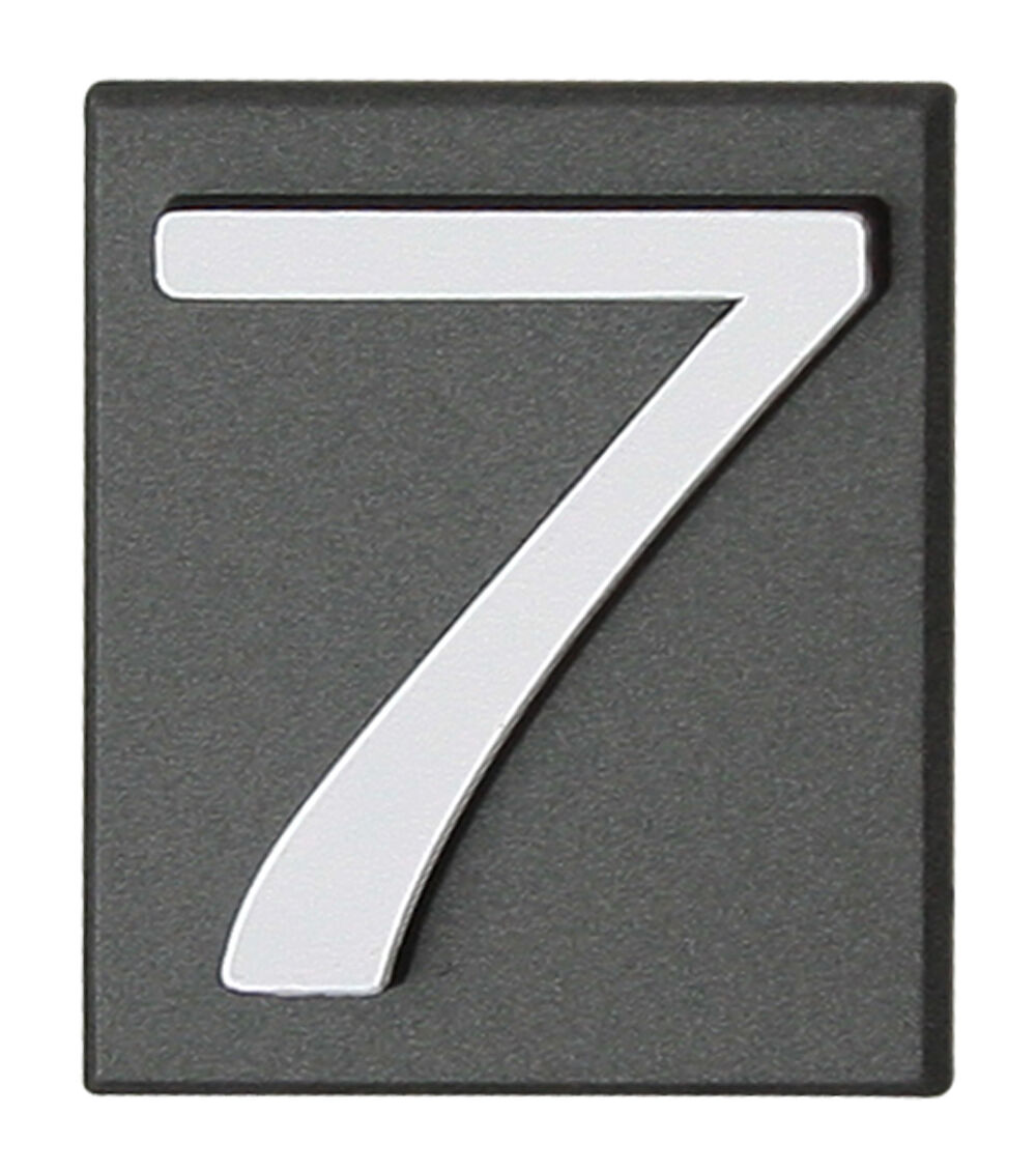 Cyfra "7" INV grafit - Bricomarche.pl