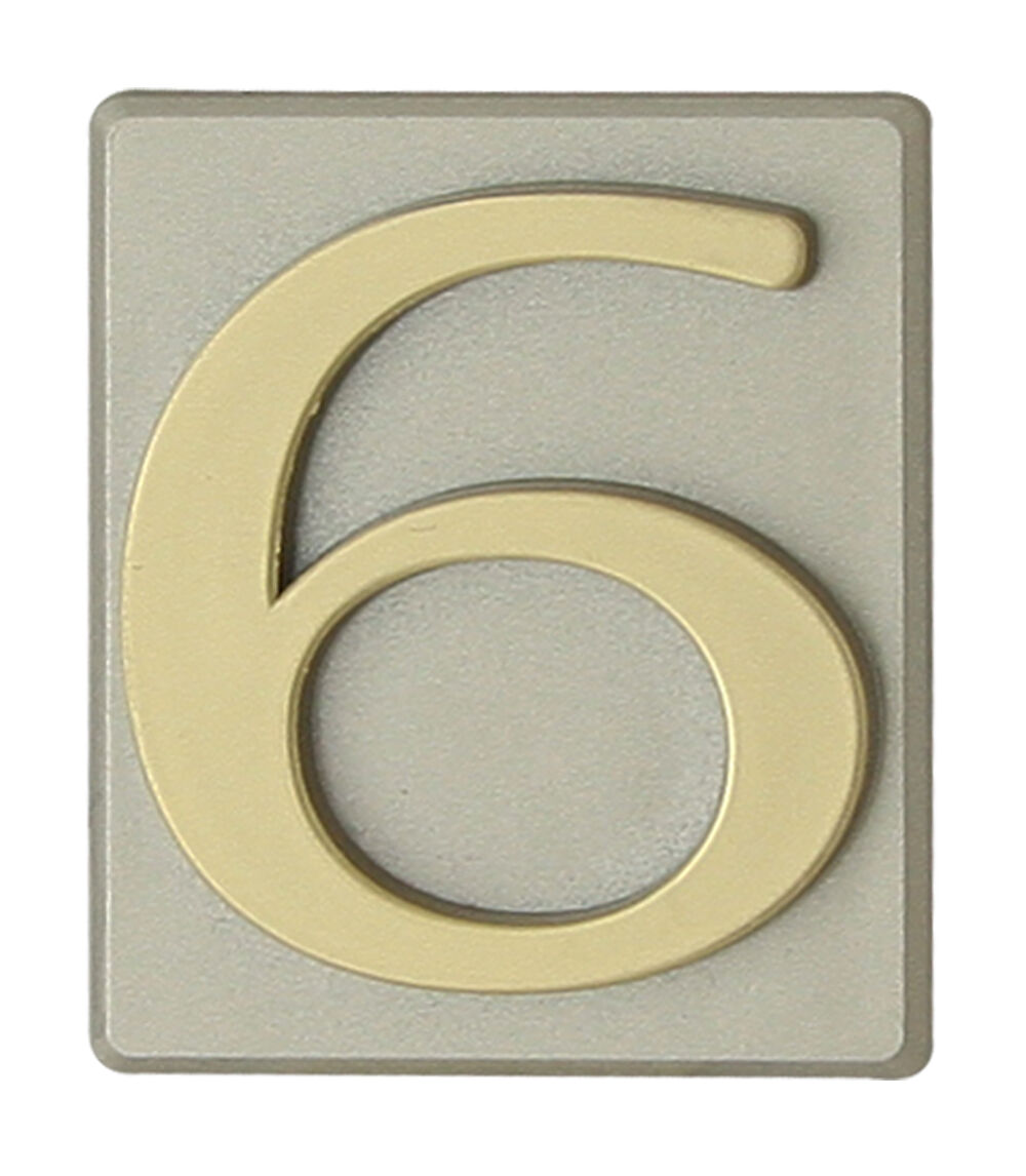 Cyfra "6" INV oliwka - Bricomarche.pl