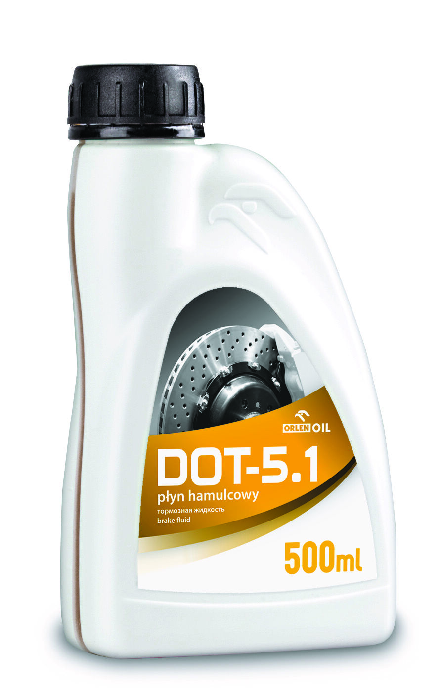 Płyn hamulcowy DOT-5.1 500 ml Orlen Oil - Bricomarche.pl