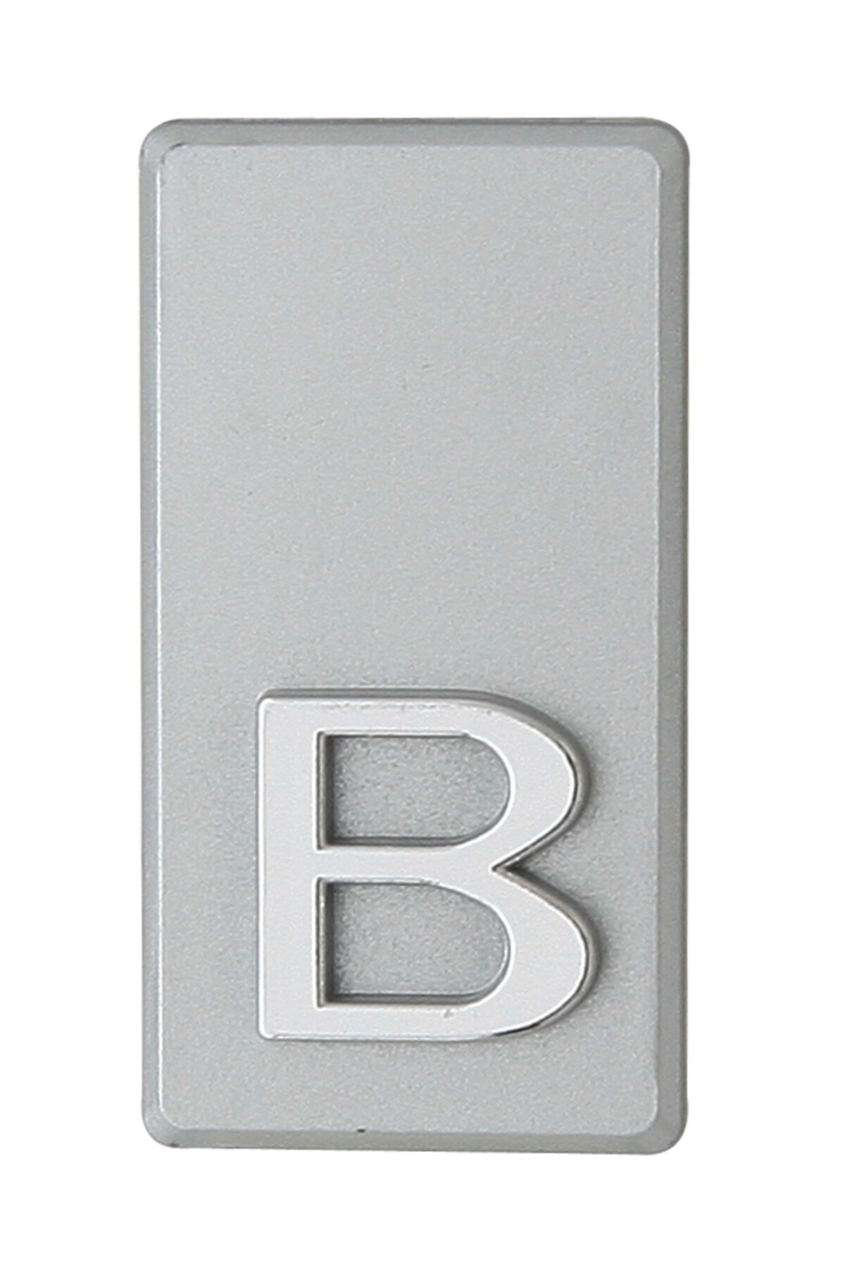 Litera "B" INV srebro - Bricomarche.pl