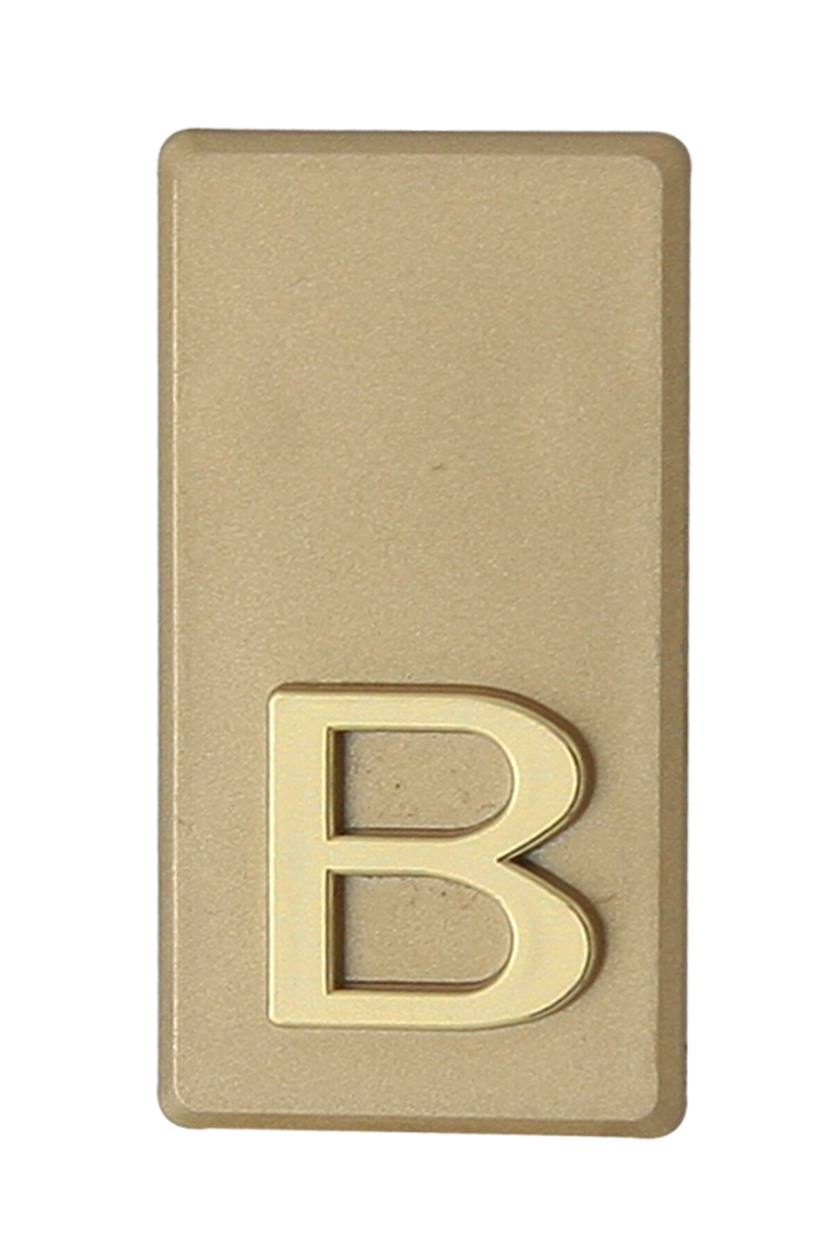 Litera "B" INV złota - Bricomarche.pl