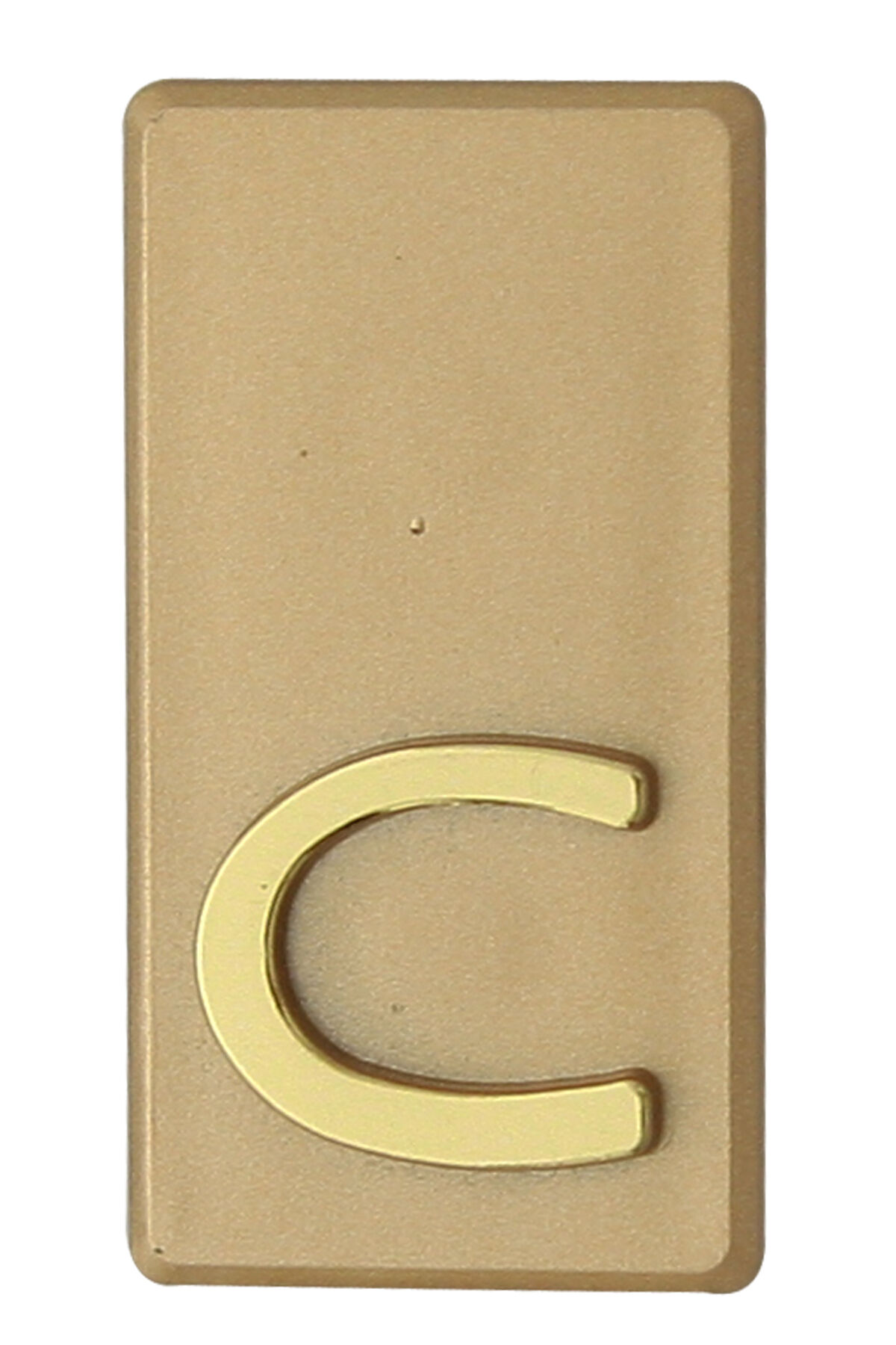Litera "C" INV złota - Bricomarche.pl
