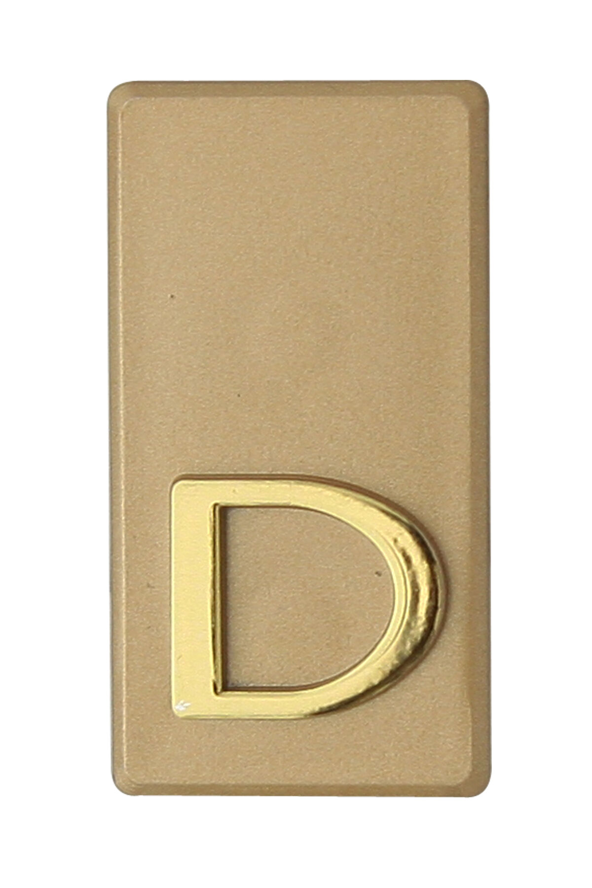 Litera "D" INV złota - Bricomarche.pl