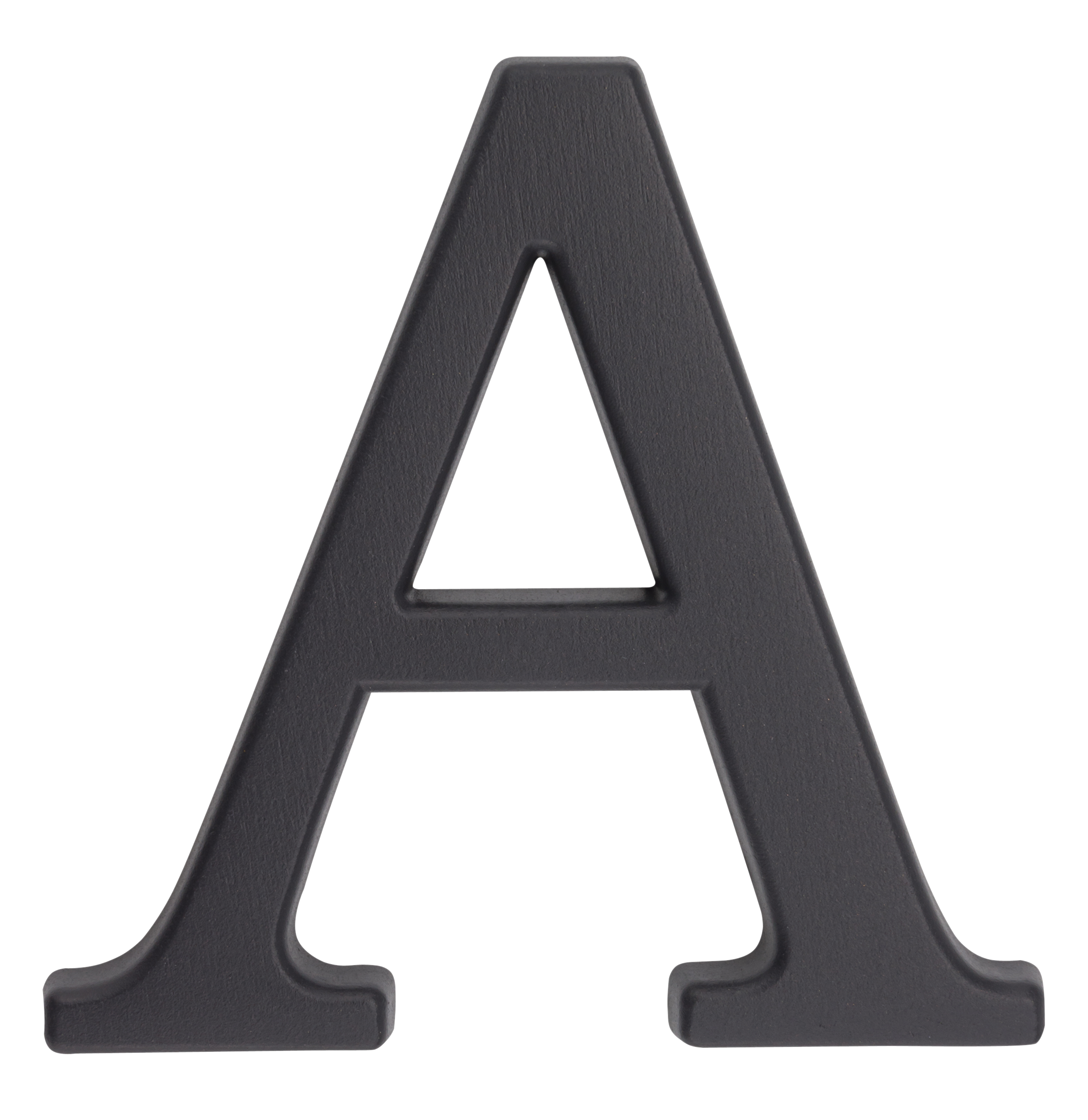 Litera aluminiowa "A" 105 mm grafit - Bricomarche.pl