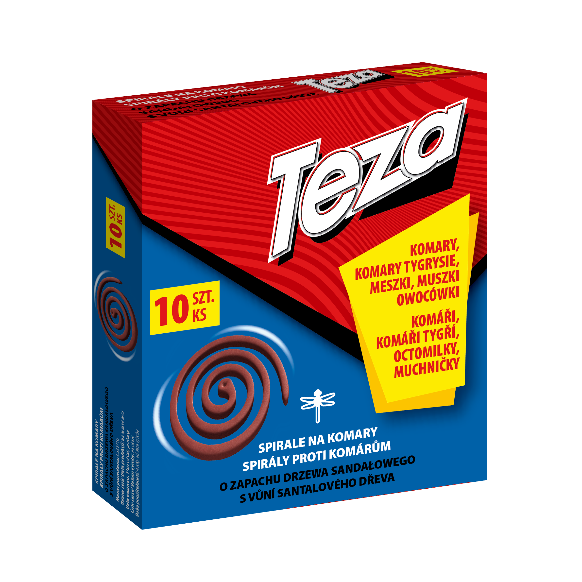 Spirale na komary 10 sztuk Teza - Bricomarche.pl