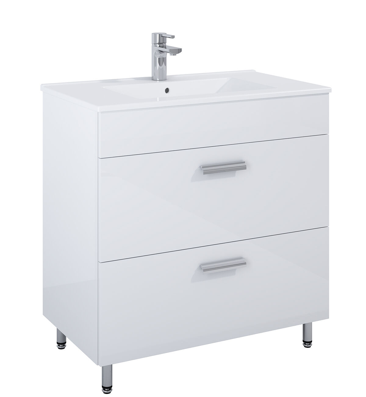 Szafka Iga 80 2S White HG NN Elita - Bricomarche.pl