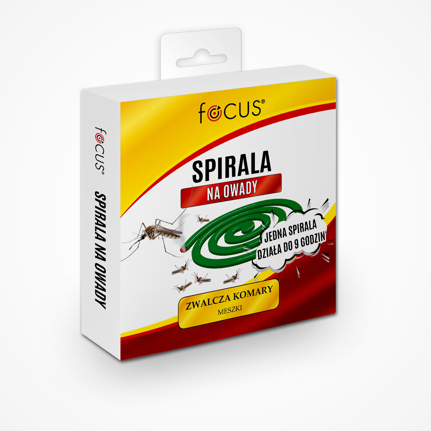 Spirala Focus zwalczająca komary i meszki 10 sztuk Agrosimex - Bricomarche.pl