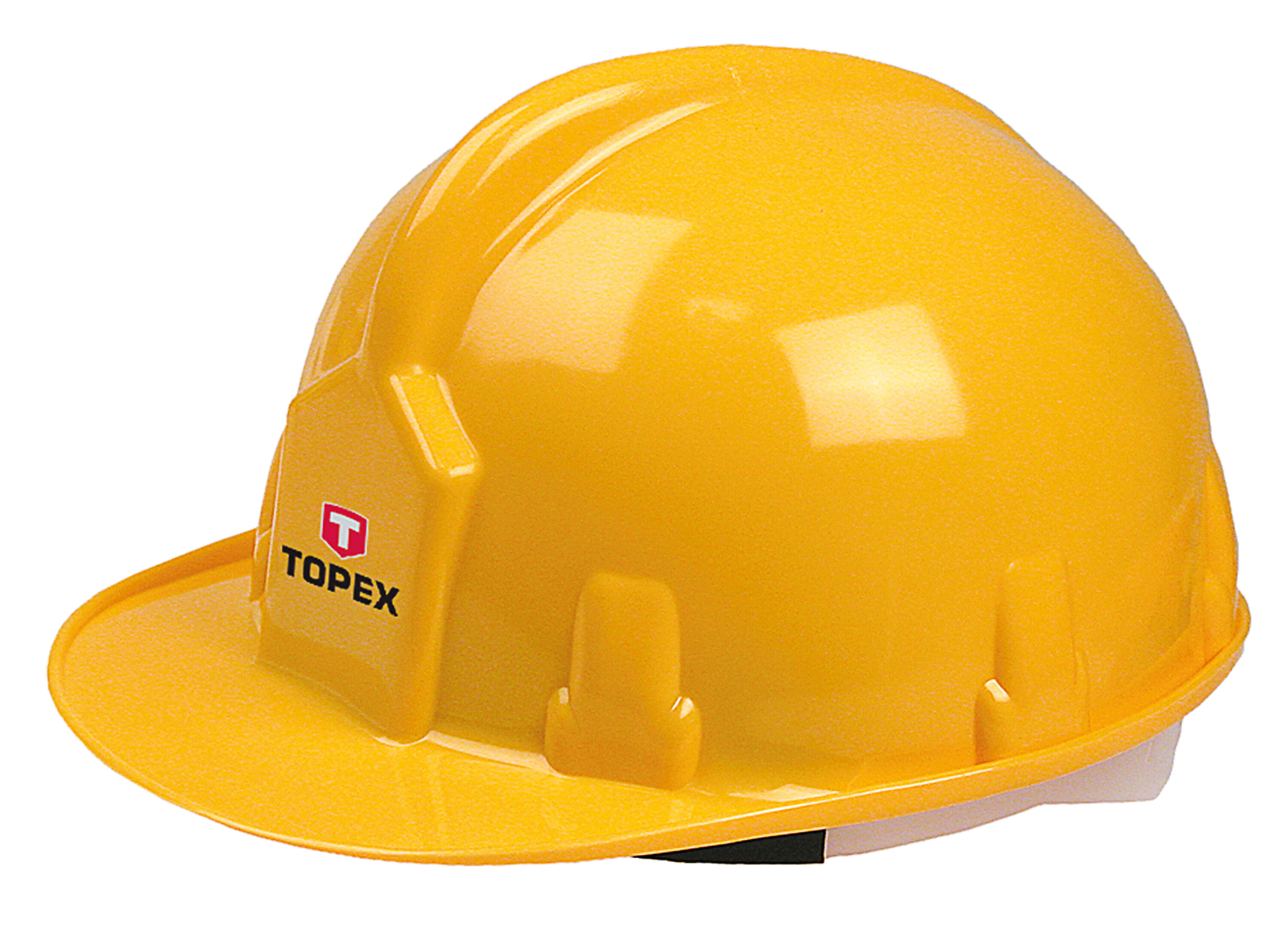 Kask ochronny atestowany żółty TOPEX - Bricomarche.pl