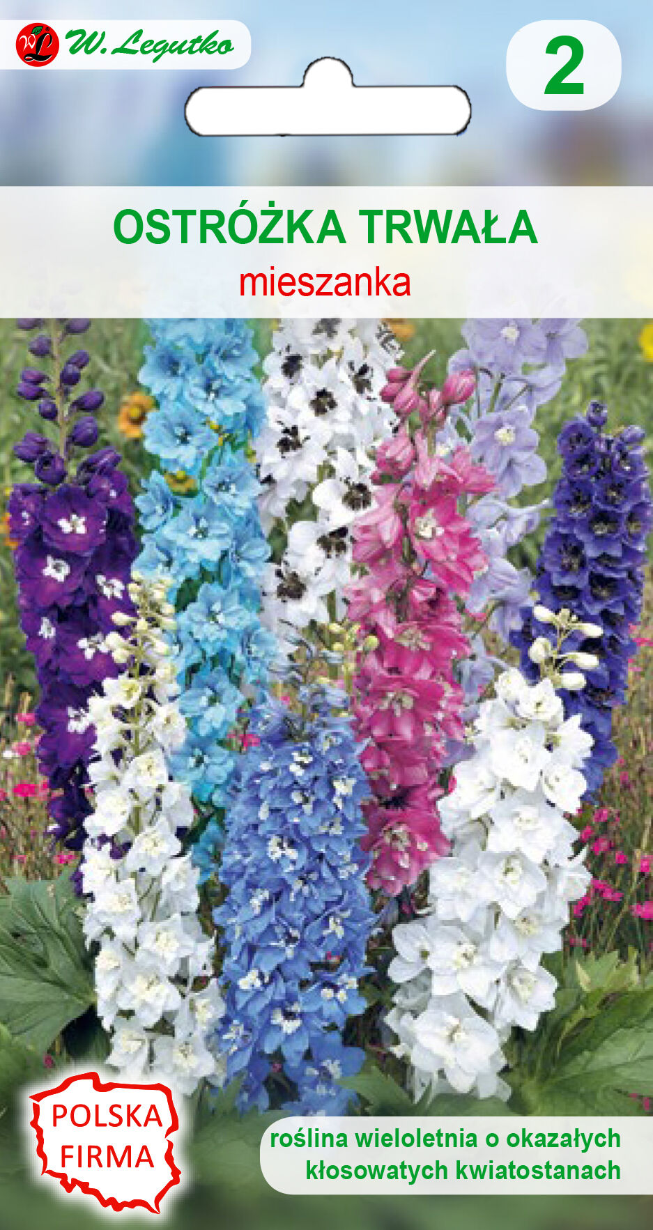 Ostróżka trwała mieszanka 150-200 cm W.Legutko - Bricomarche.pl