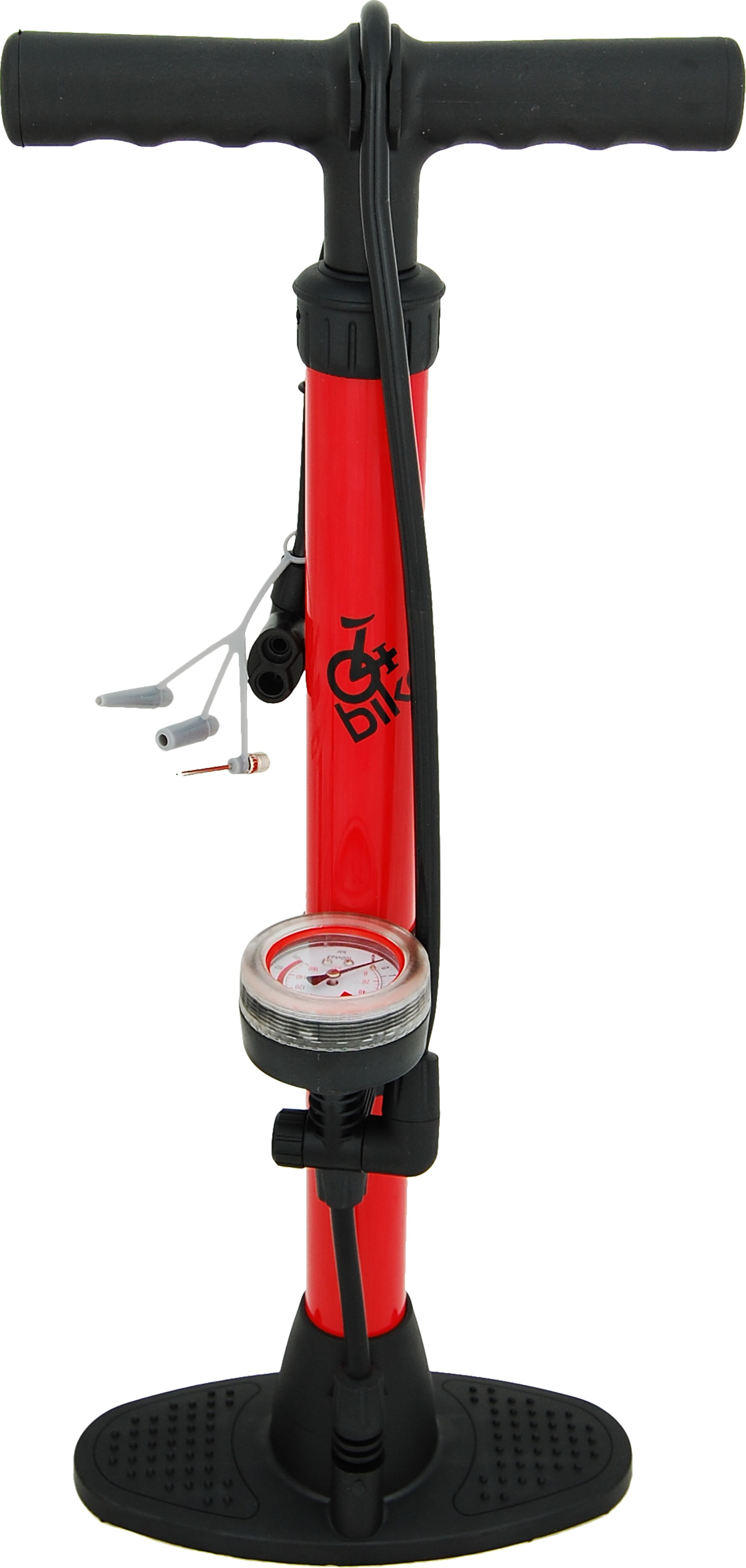 Pompka ręczna DE LUXE z manometrem 4bike - Bricomarche.pl