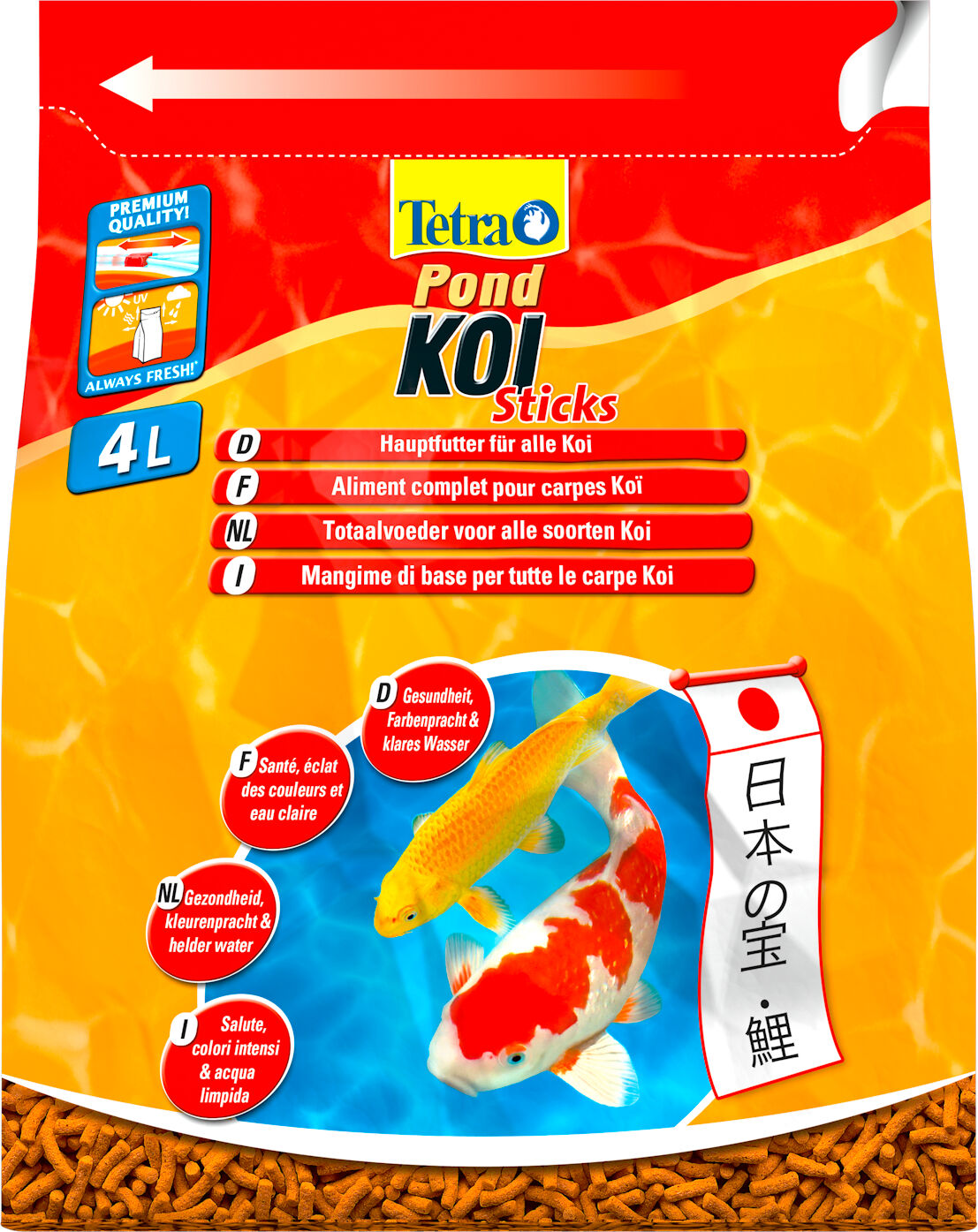 Karma Pond KOI Sticks 4 l Tetra - Bricomarche.pl