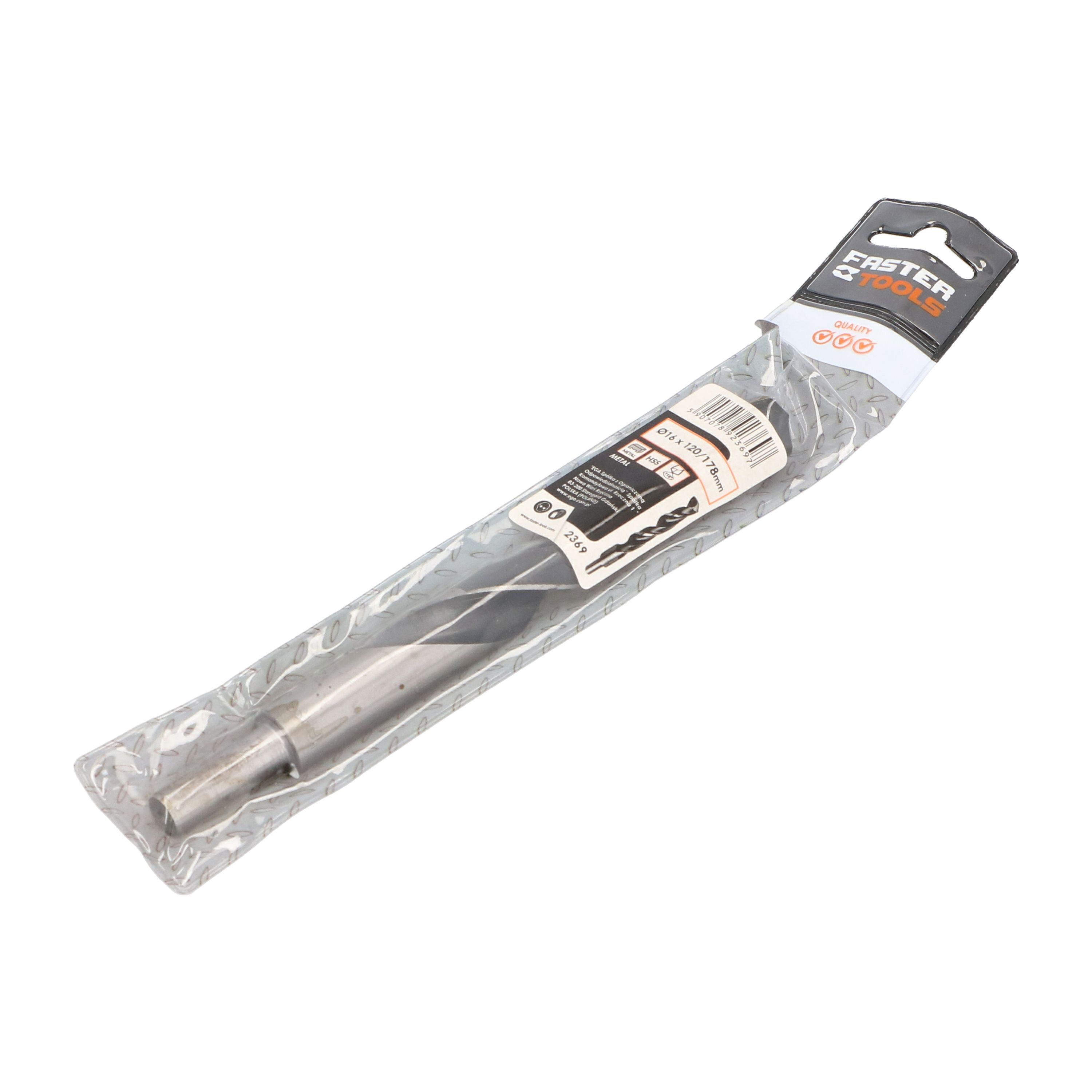 Wiertło do metalu podtaczane 16 mm FASTER TOOLS - Bricomarche.pl