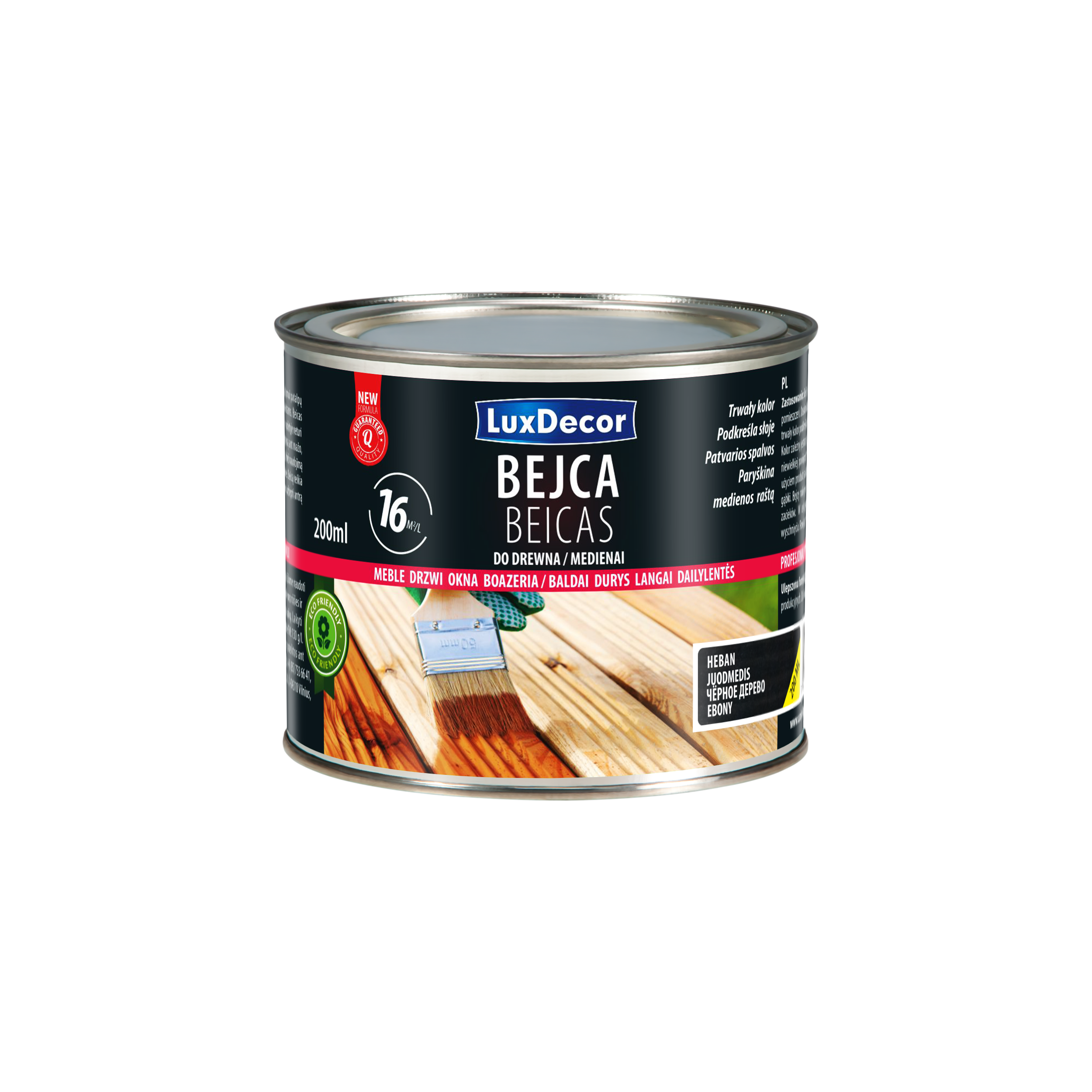 Bejca do drewna heban 0,2 l LuxDecor - Bricomarche.pl