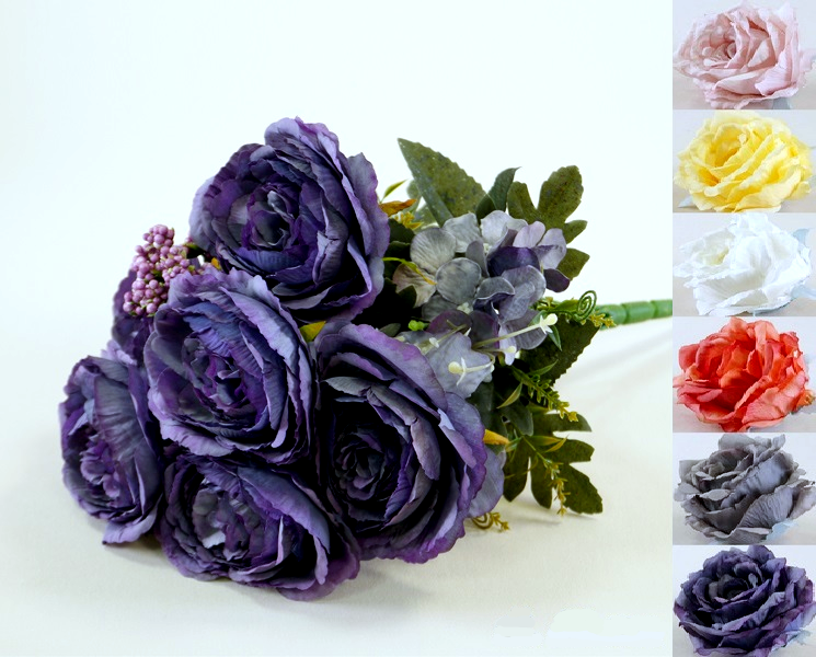 Bukiet róż 11 sztuk 46 cm - Bricomarche.pl