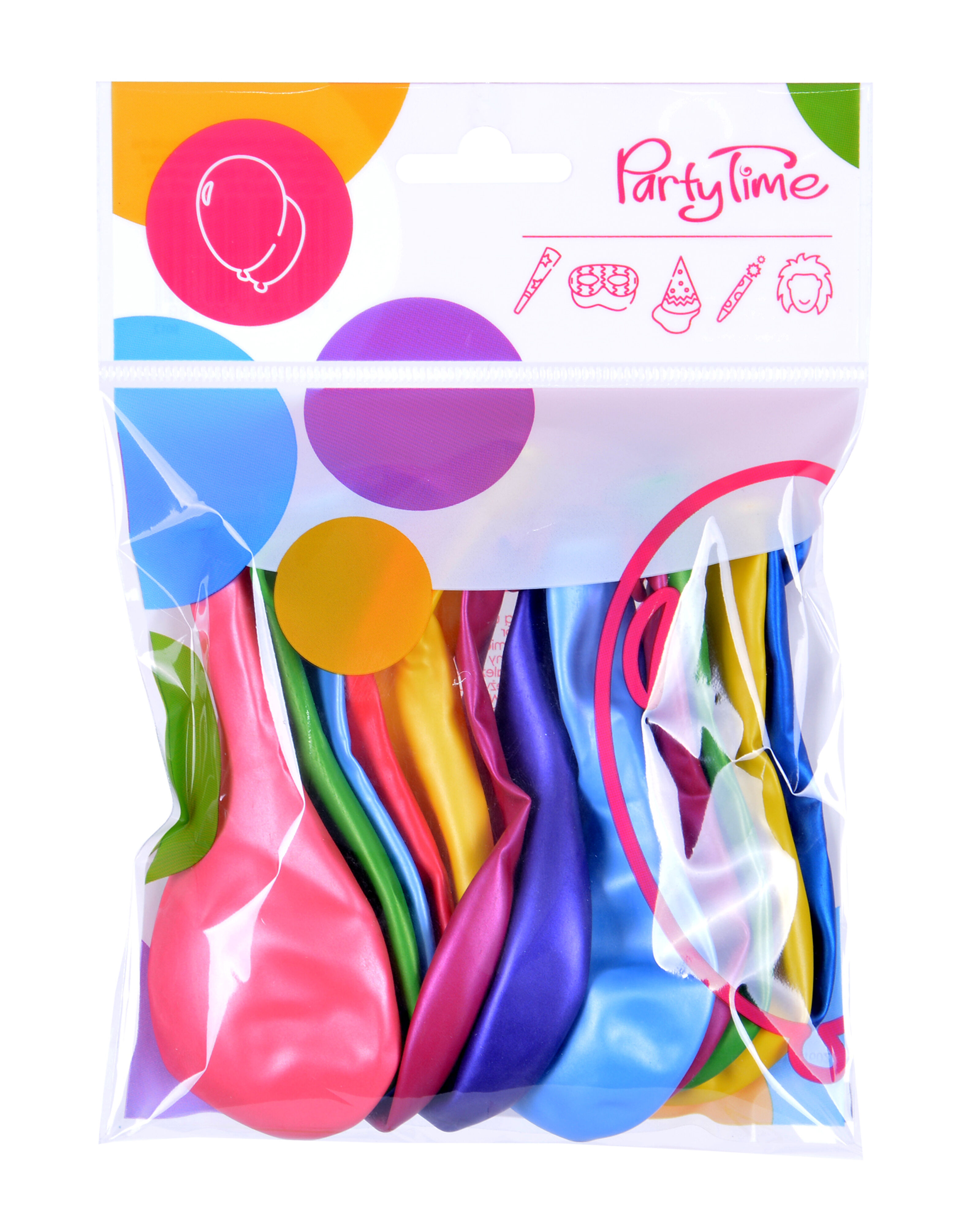 Balonik metalizowany 10", 12 sztuk - Bricomarche.pl