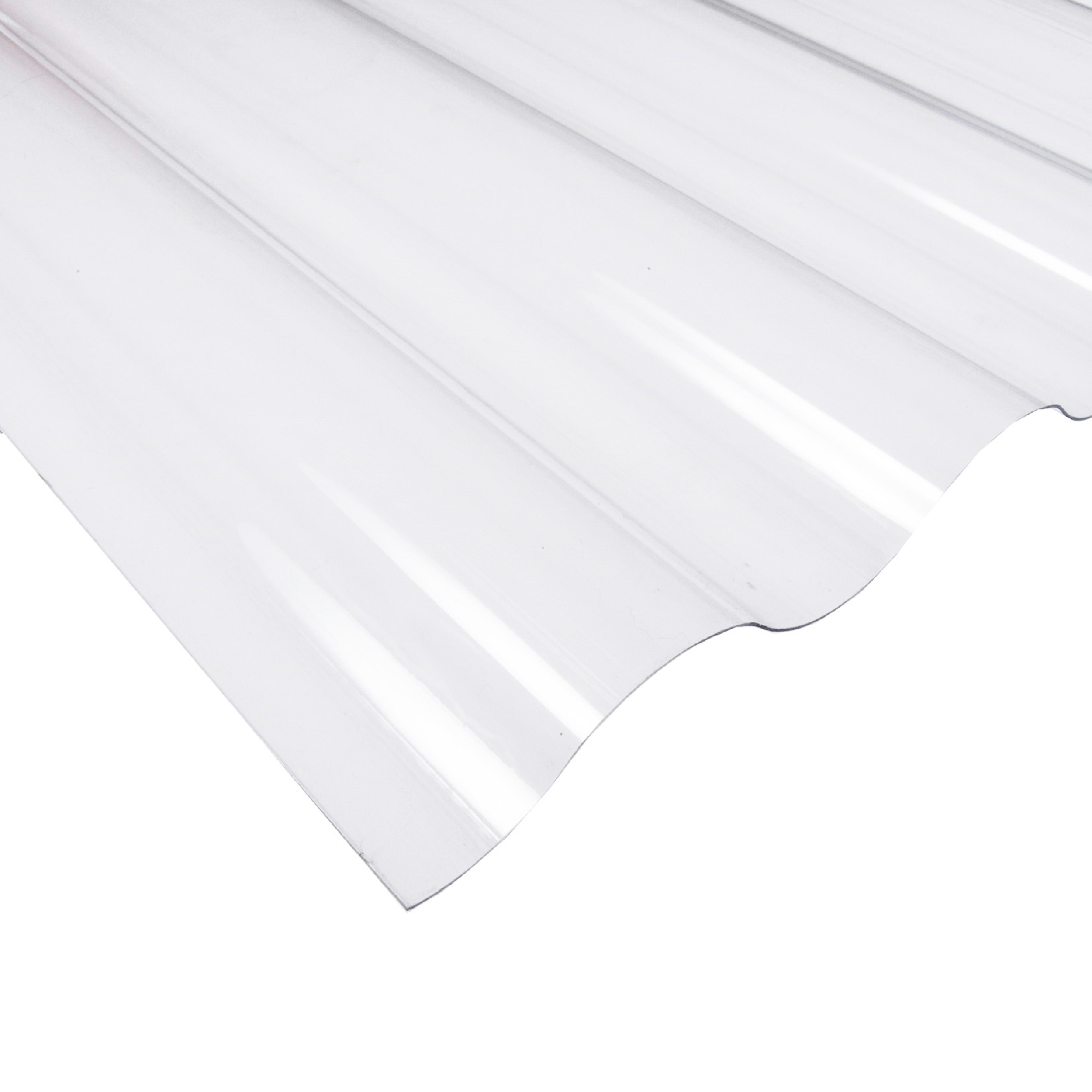 Płyta PVC bezbarwna 90 x 250 fala 76/18 Robelit - Bricomarche.pl