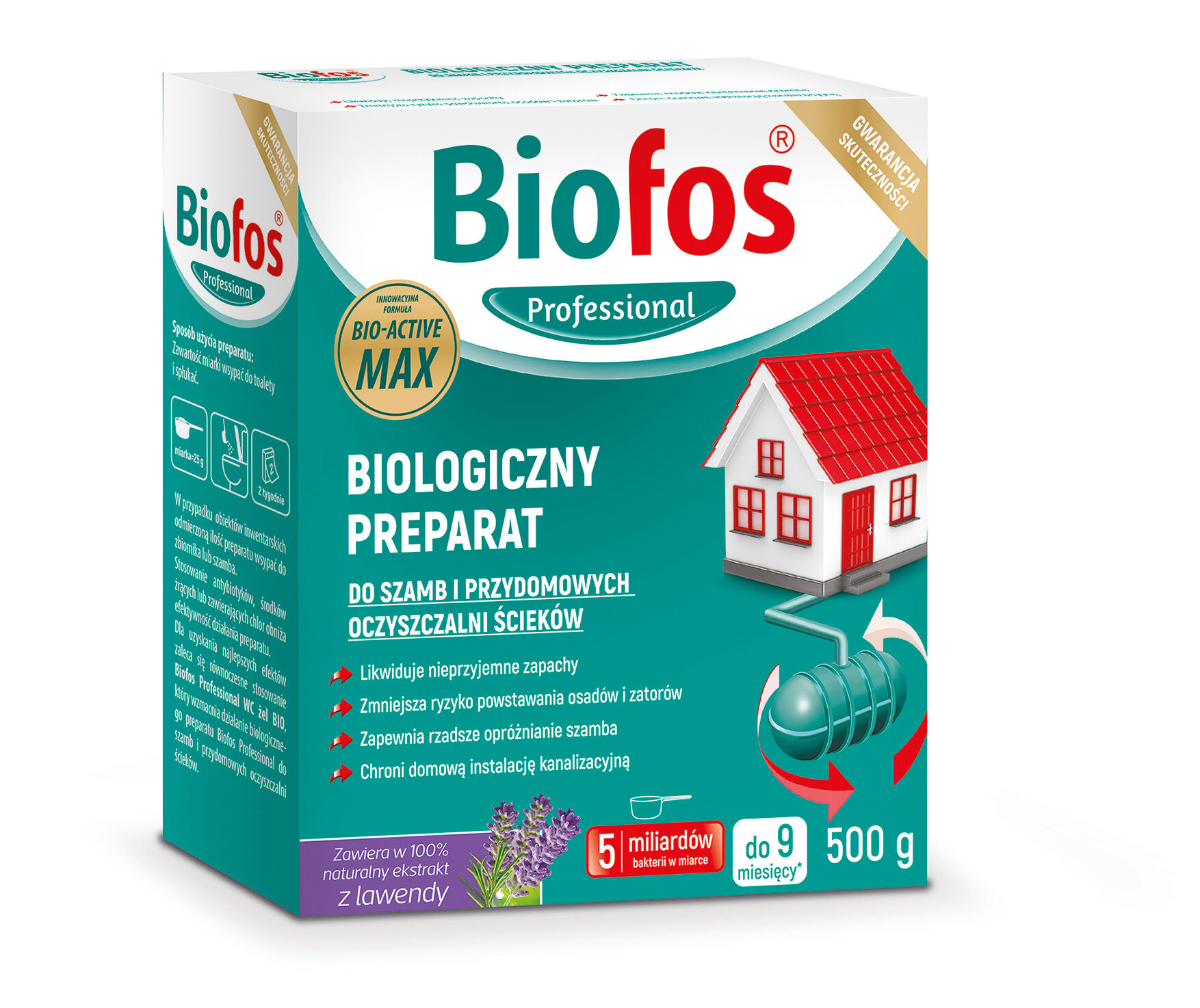 Biologiczny preparat do szamb i przydomowych oczyszczalni ścieków ...