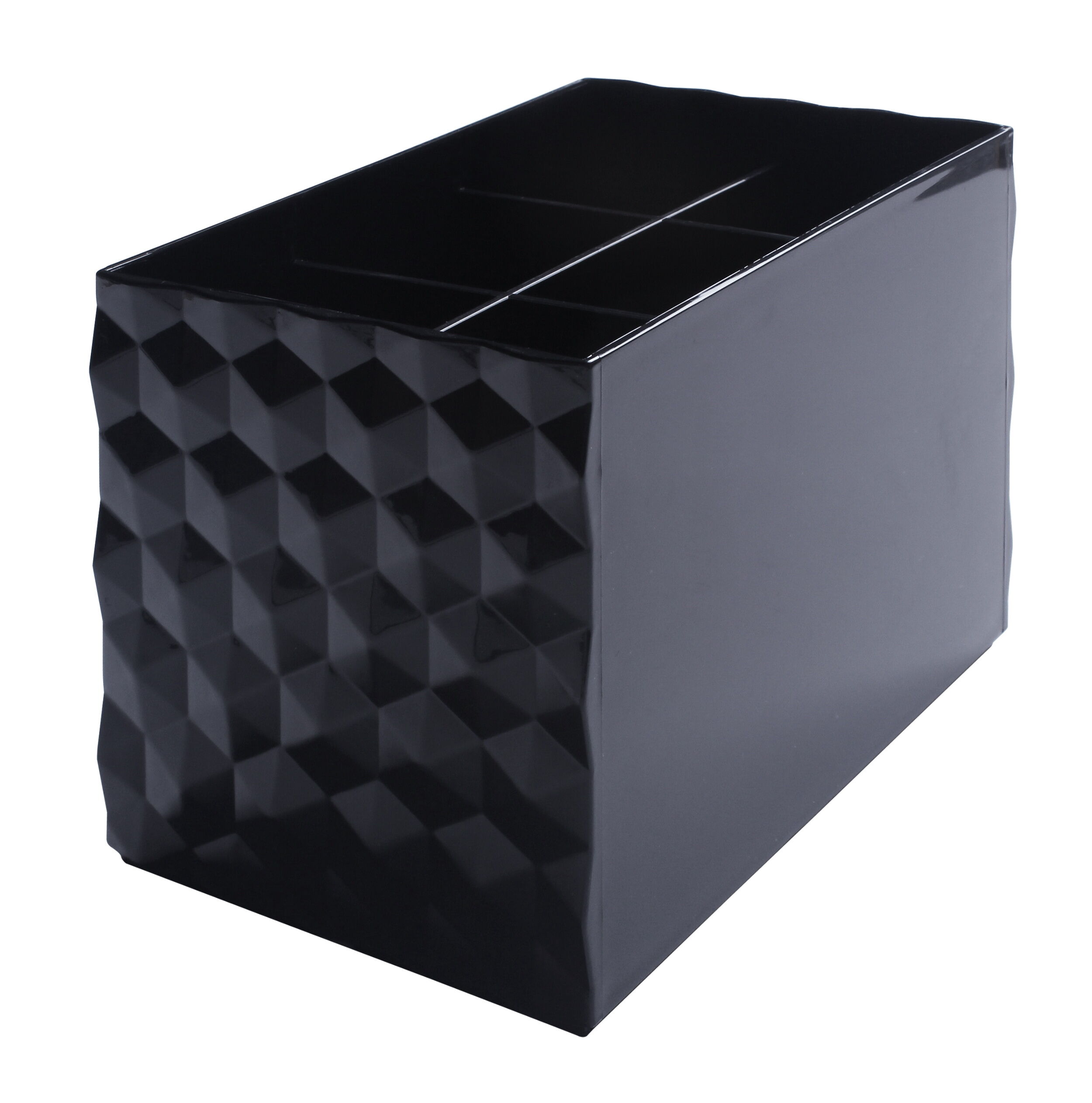 Organizer NICOLE 16 x 11 x 11,8 cm czarny - Bricomarche.pl