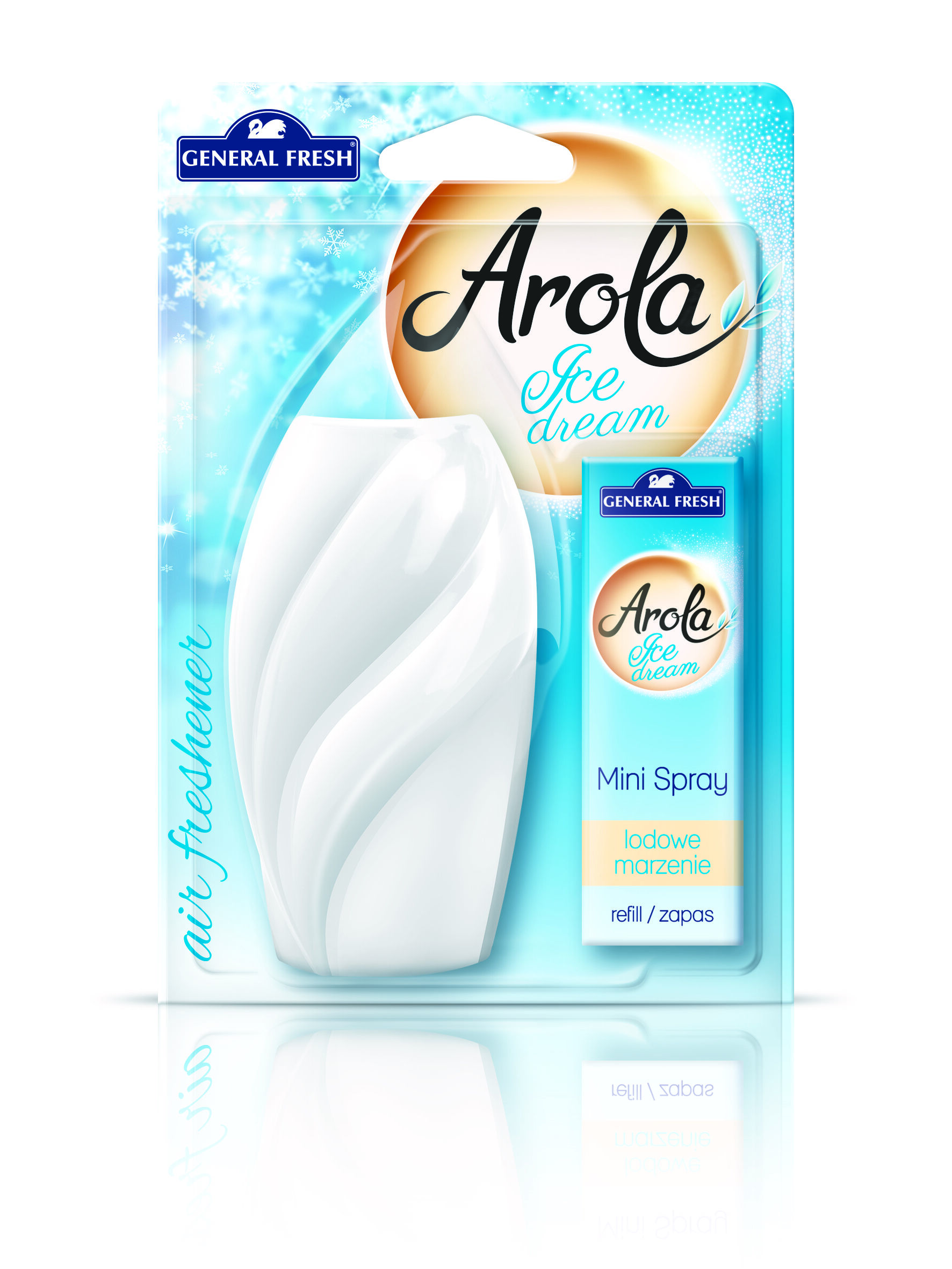 Odświeżacz Arola mini spray 15 ml ice dream General Fresh - Bricomarche.pl