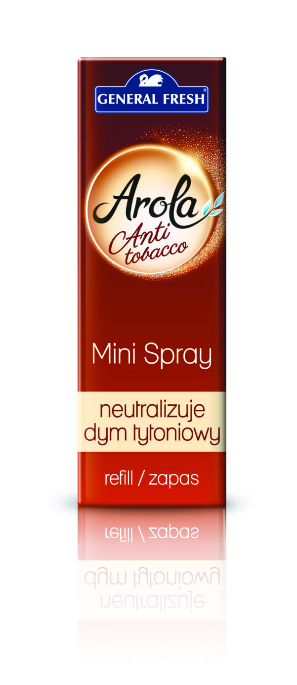 Odświeżacz Arola mini spray antytabak - zapas 15 ml General Fresh ...