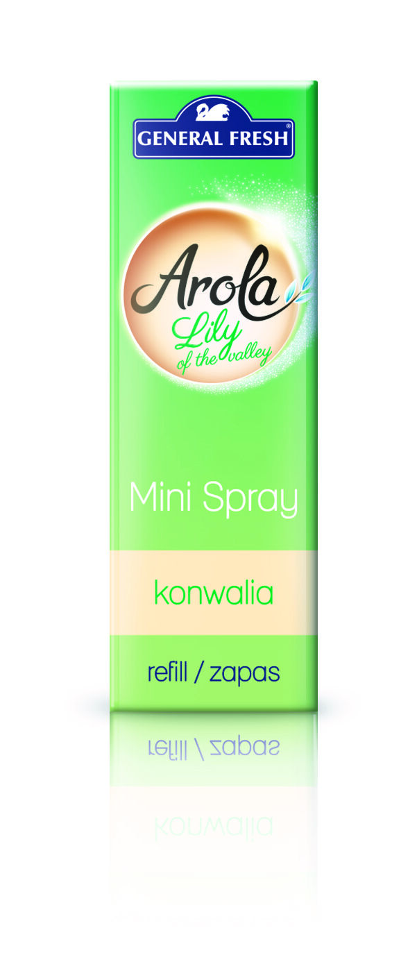 Odświeżacz Arola mini spray - zapas 15 ml konwalia General Fresh ...