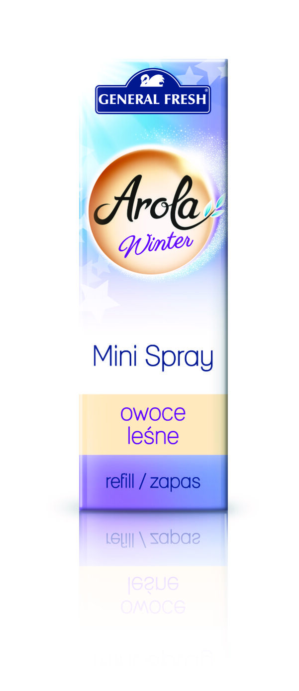 Odświeżacz Arola Mini Spray - zapas 15 ml owoce leśne General Fresh ...