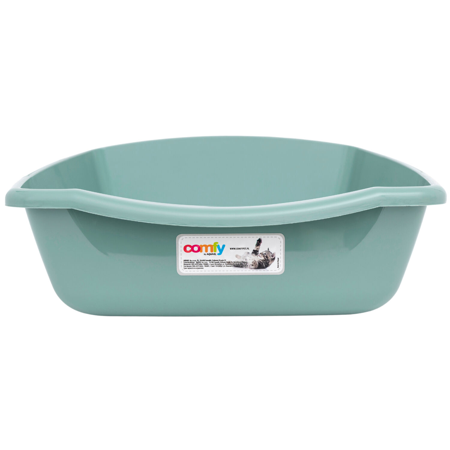 Kuweta CLEO Classic Comfy 14 x 52,5 x 38 cm miętowa - Bricomarche.pl