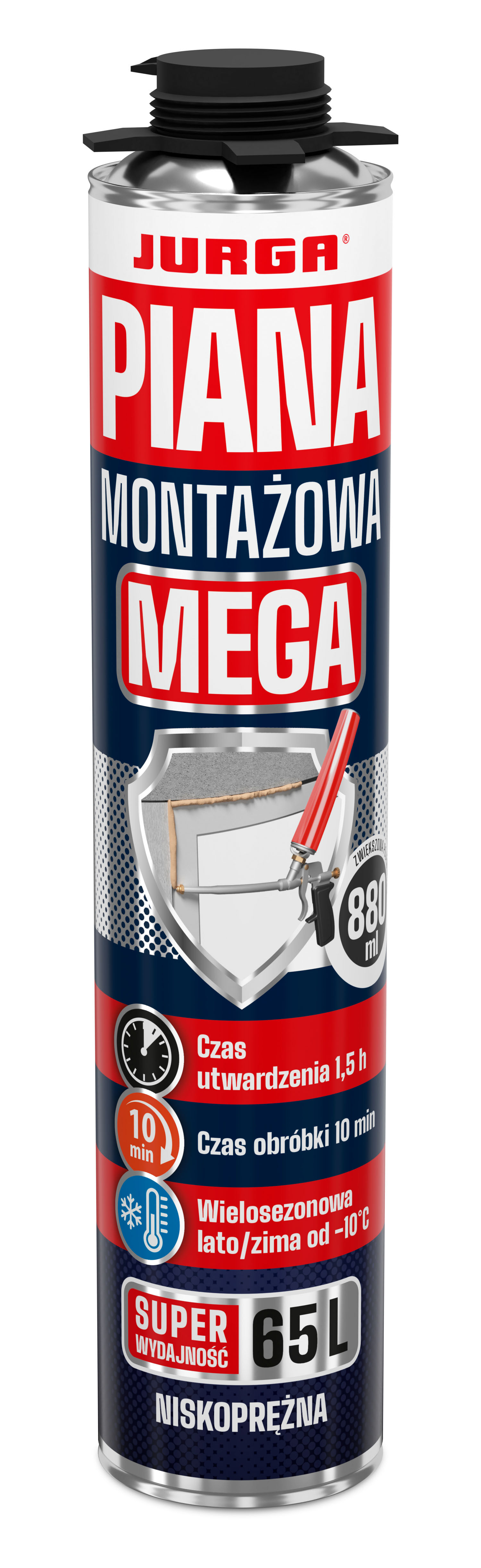 Piana montażowa MEGA 0,88 l - Bricomarche.pl