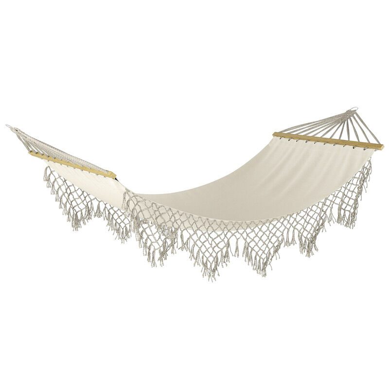 Hamak boho z belką 200 x 100 cm MIRPOL - Bricomarche.pl
