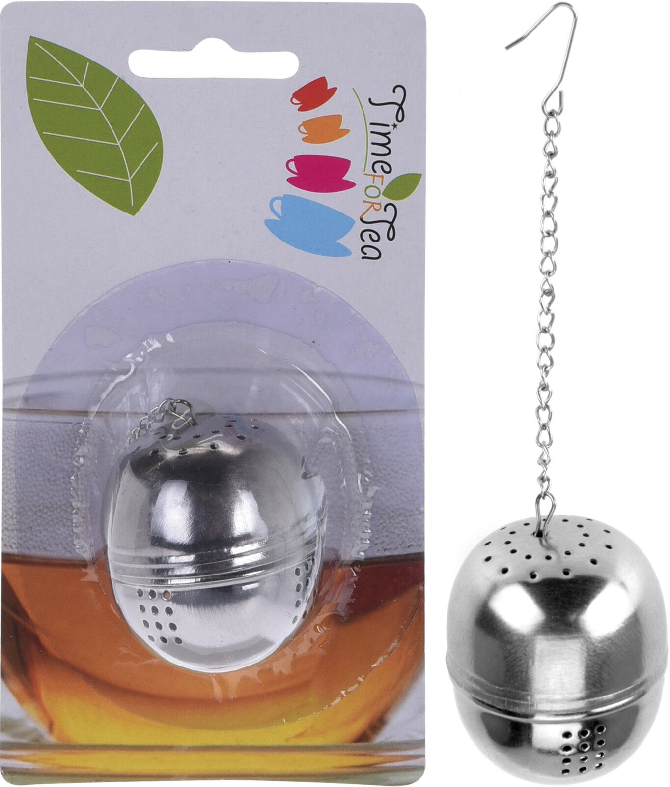 Sitko do herbaty stal nierdzewna 8 x 4,5 x 15,5 cm - Bricomarche.pl