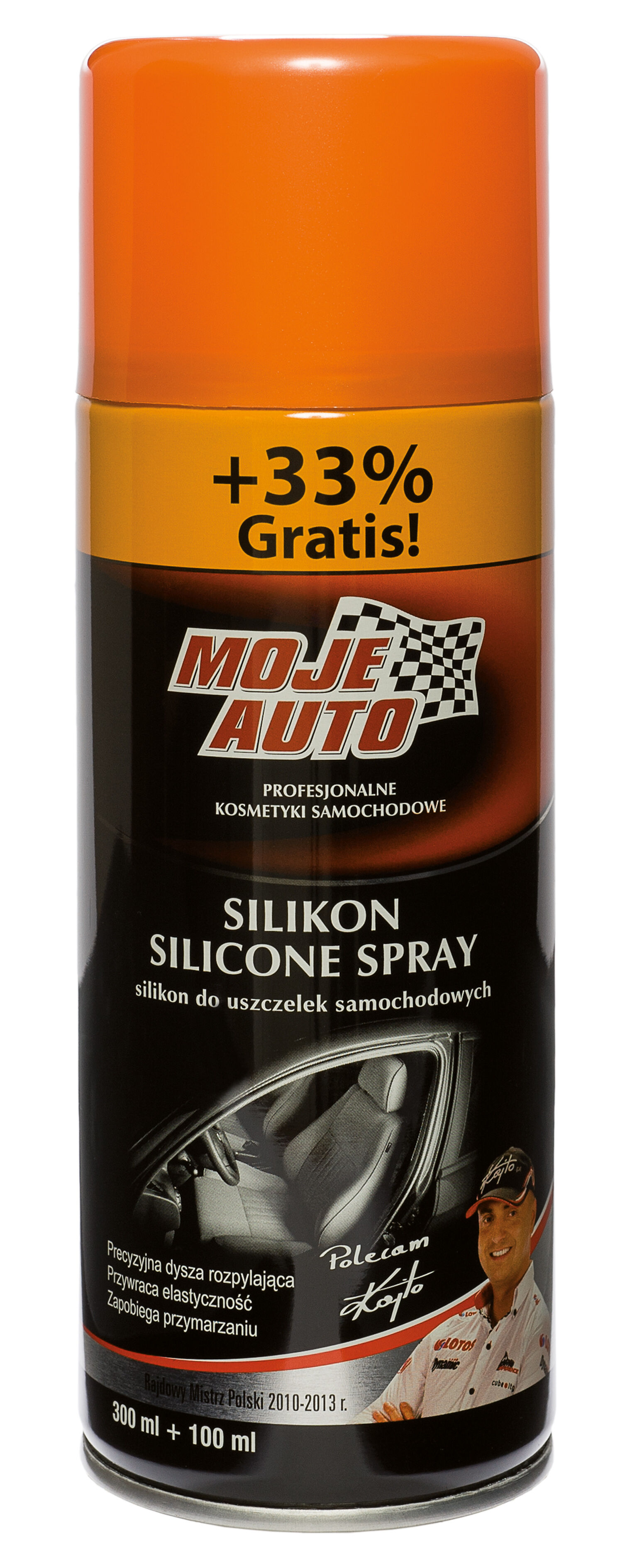 Silikon do uszczelek 400 ml aerozol Moje Auto - Bricomarche.pl