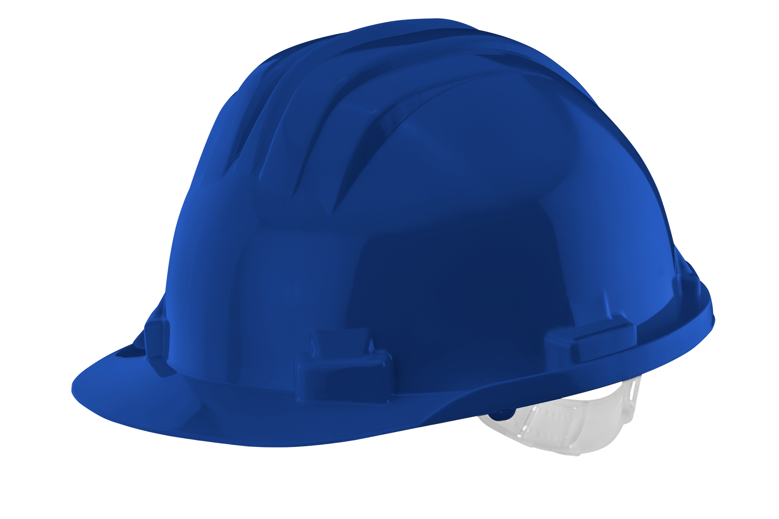 Kask ochronny atestowany, niebieski - Bricomarche.pl