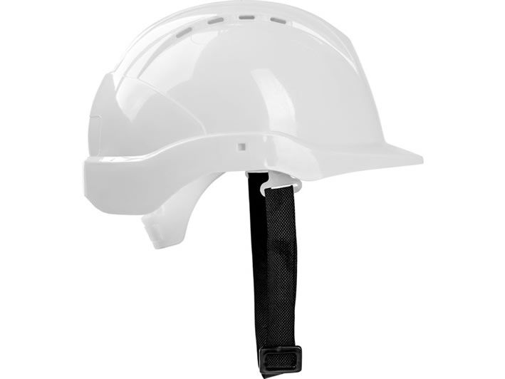 Kask budowlany biały - Bricomarche.pl