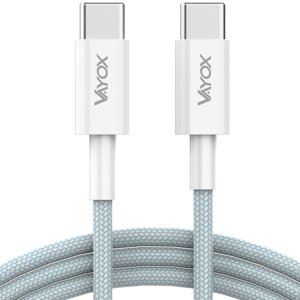 Kabel USB-C - USB-C 65W 3A 1 m premium line VA0105 Vayox - Bricomarche.pl