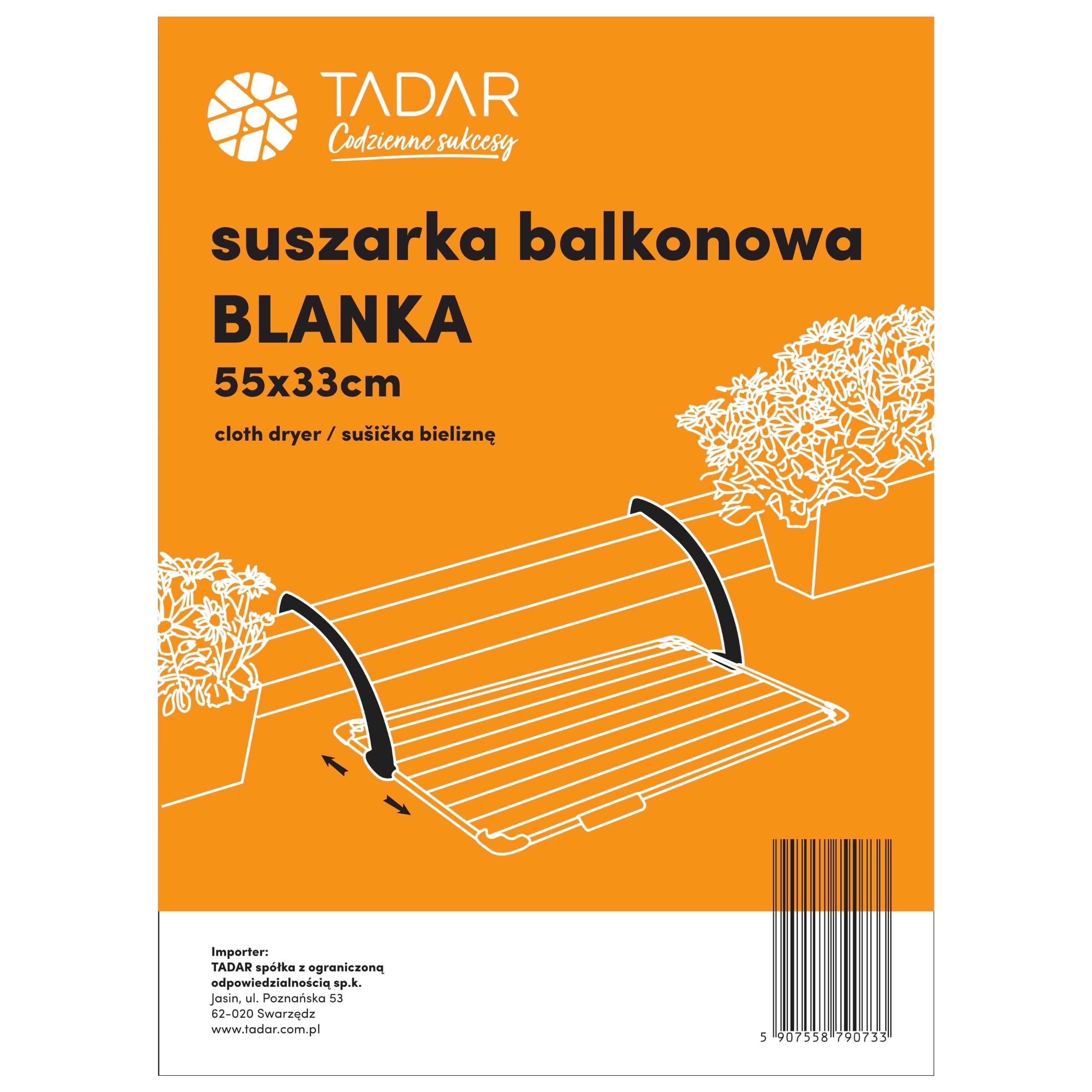 Suszarka na pranie Blanka 55 x 33 cm mix kolorów - Bricomarche.pl