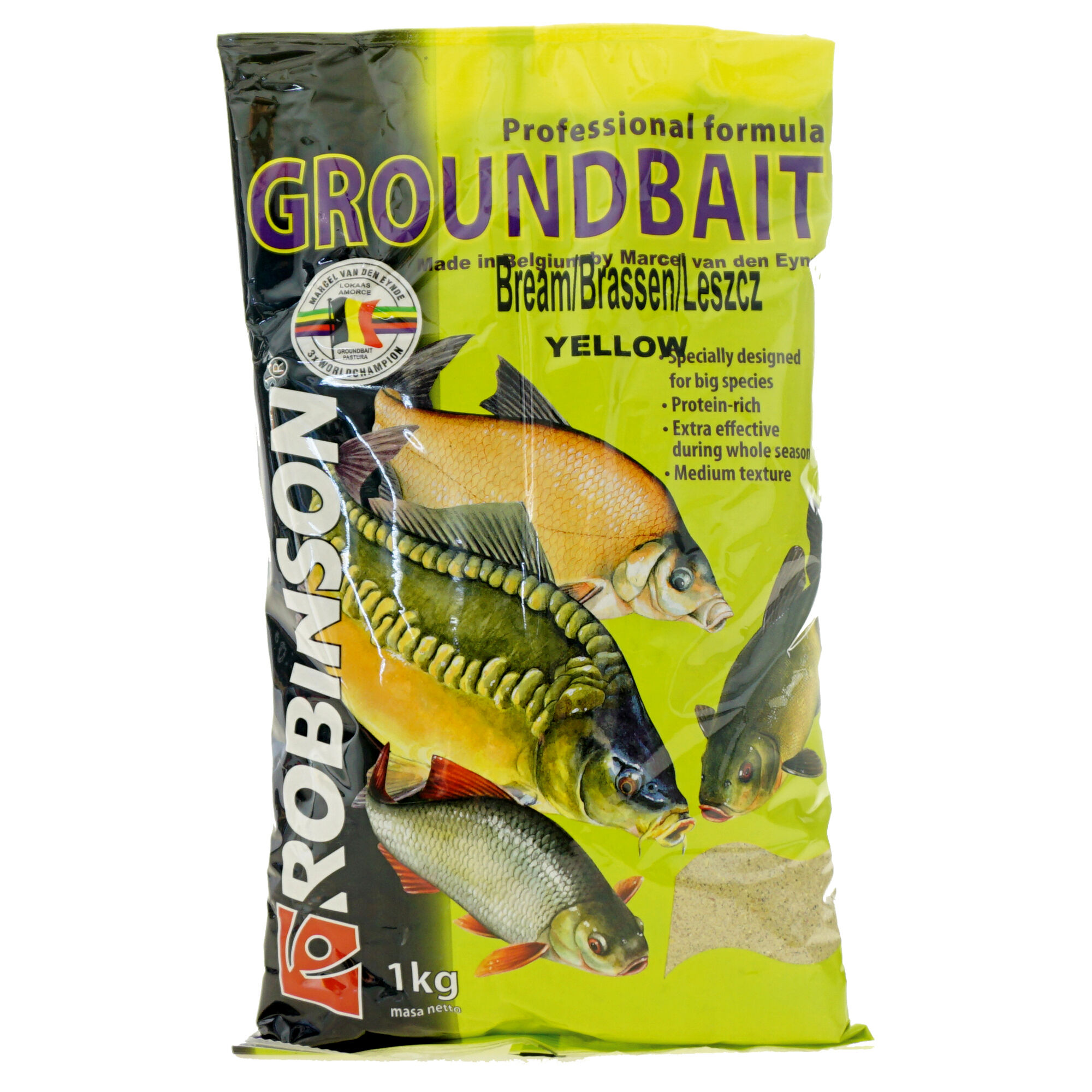 Zanęta Robinson (MVDE) Bream yellow 1 kg - Bricomarche.pl