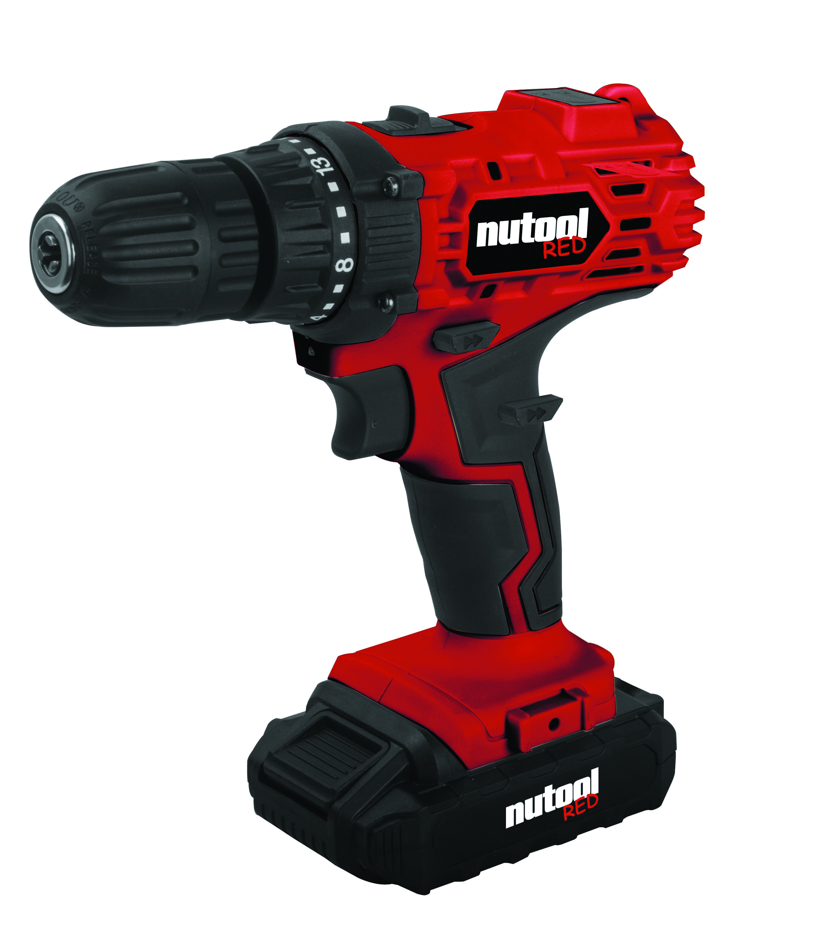 Wiertarko-wkrętarka 18 V 1 akumulator Nutool Red - Bricomarche.pl