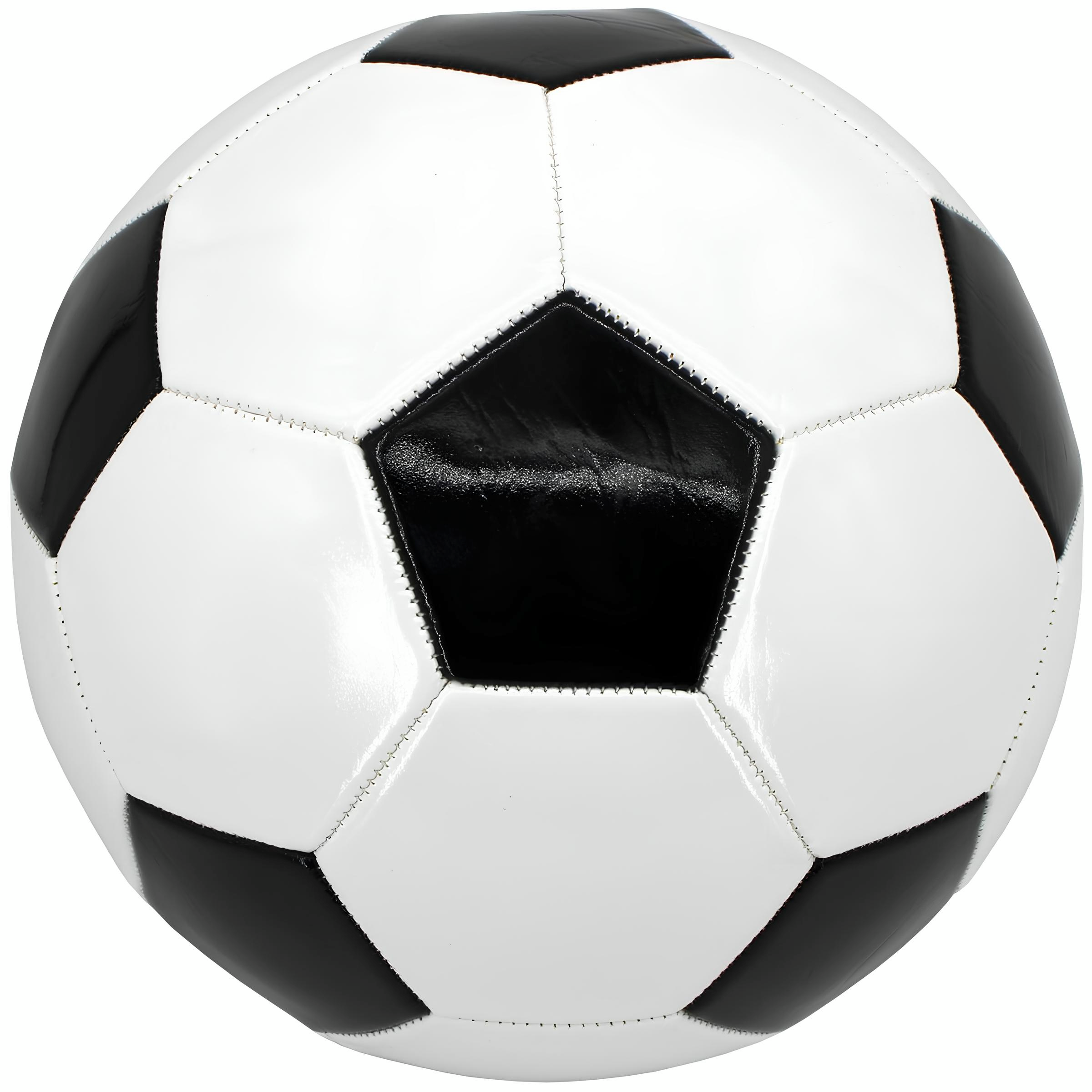 Piłka do piłki nożnej rozmiar 5 biało-czarna - Bricomarche.pl