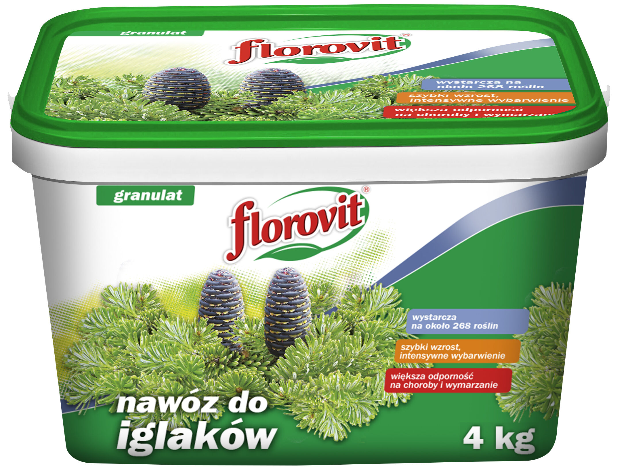 Nawóz do roślin iglastych wiadro 4 kg Florovit - Bricomarche.pl