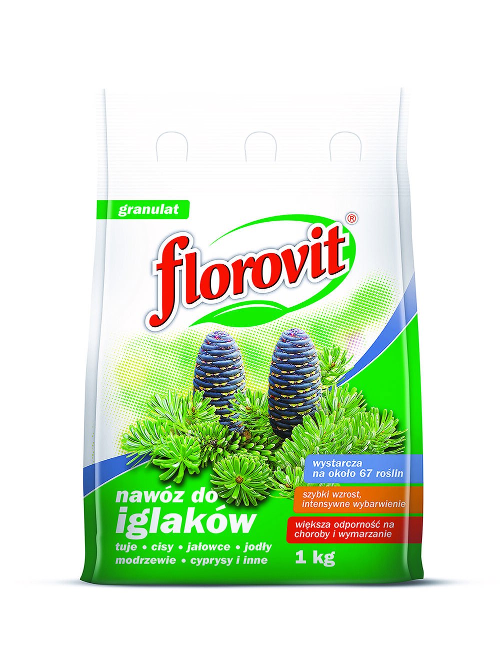 Nawóz do roślin iglastych worek 1 kg Florovit - Bricomarche.pl