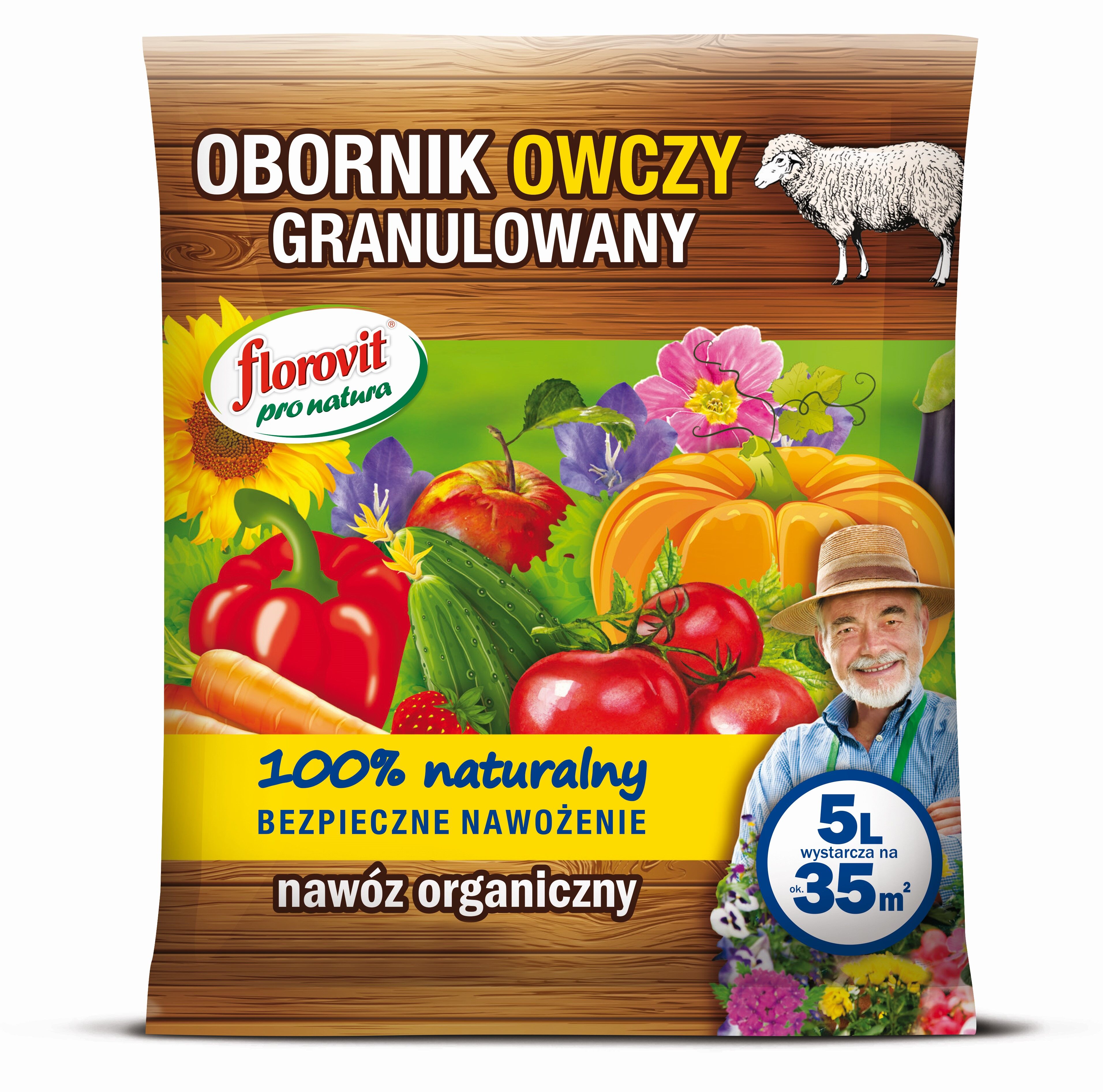Obornik owczy worek 5 l Florovit - Bricomarche.pl